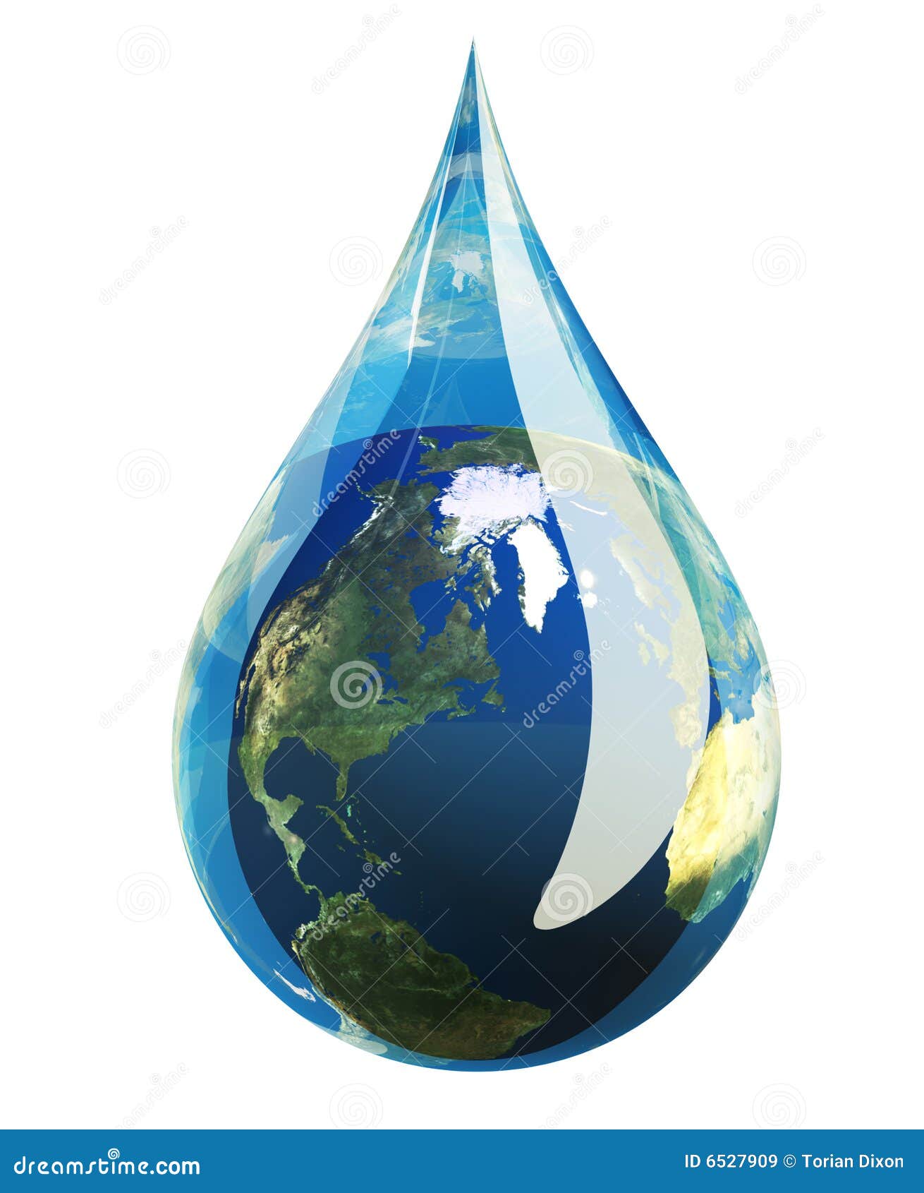 Earth Droplet stock illustration. Illustration of energy - 6527909