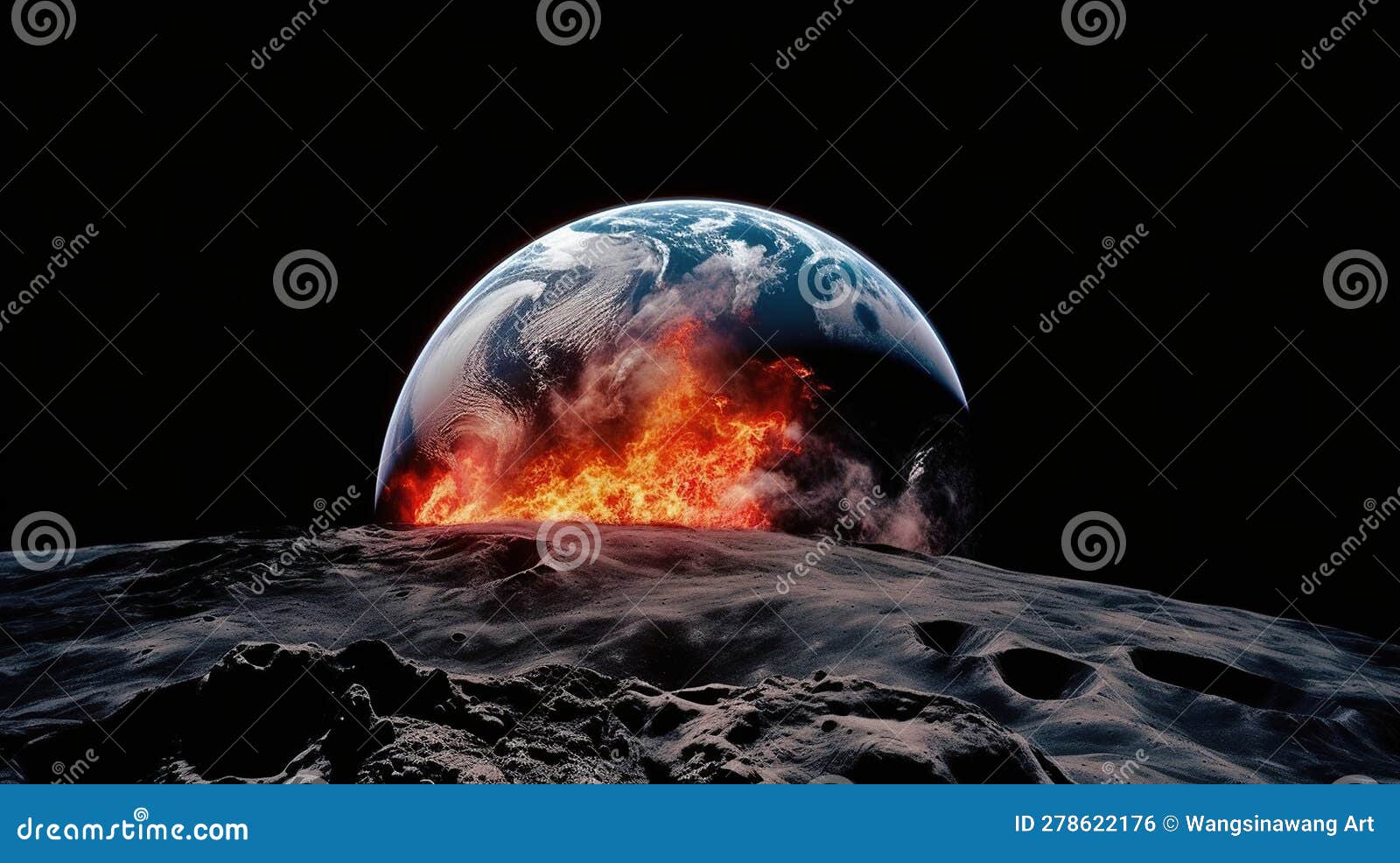 Global Cataclysm Posters. Natural Disaster Scenes, Volcanic Eruption Earth Quake Falling ...