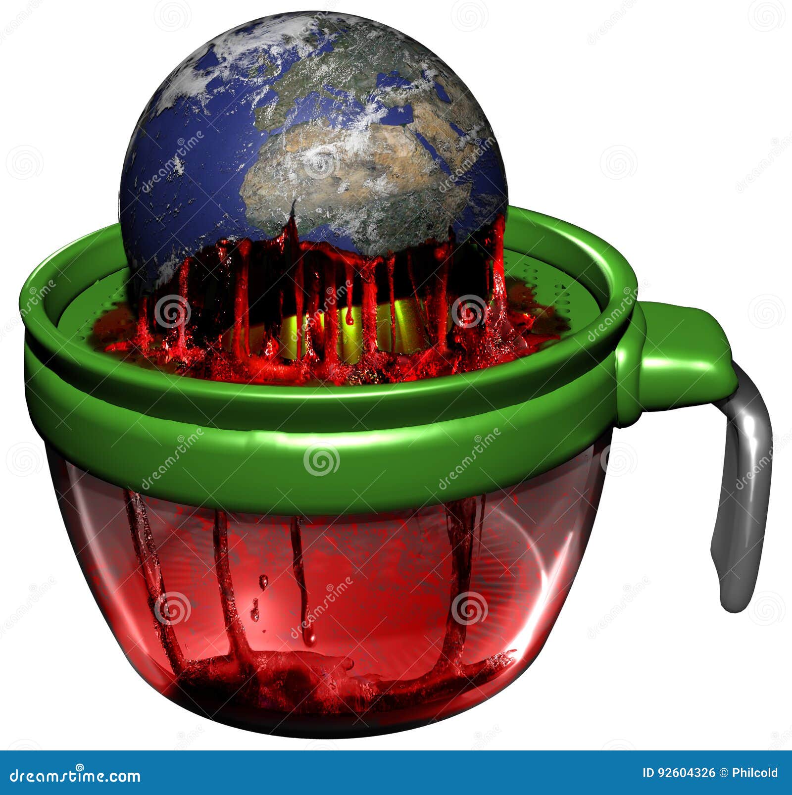 Earth exploitation stock illustration. Illustration of losing - 92604326