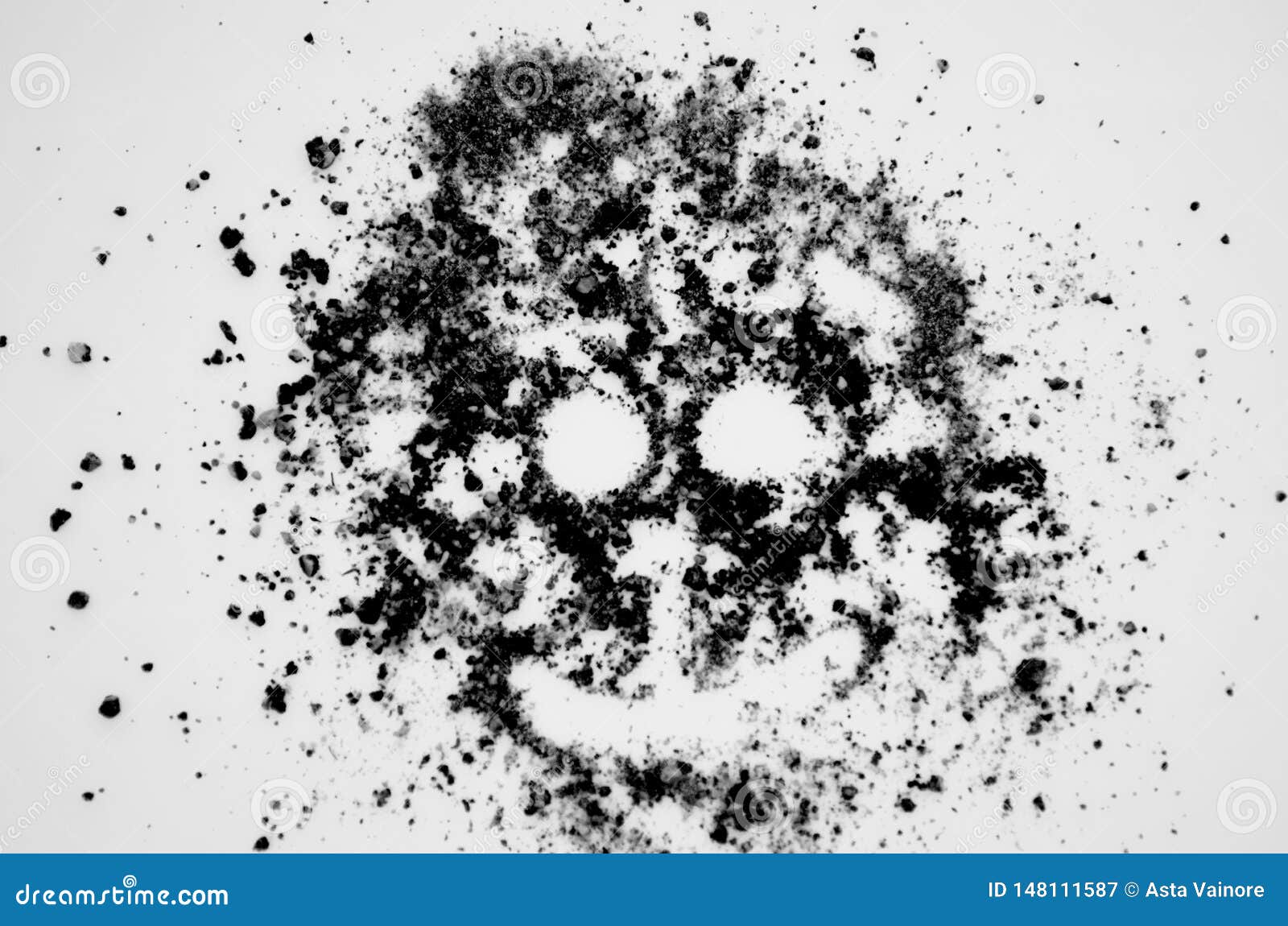 Earth face, skull. stock image. Image of anatomy, earth - 148111587