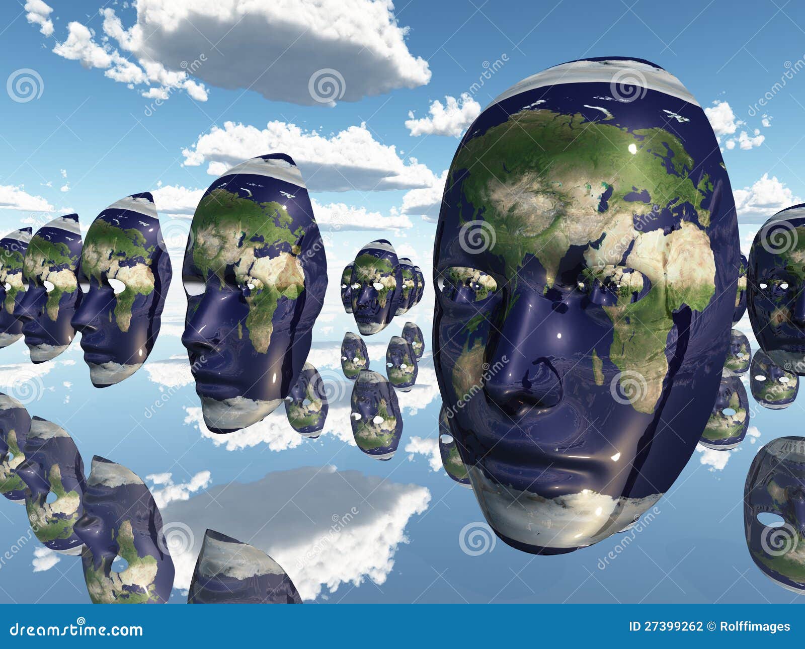 Earth Faces Emoticons Icons Royalty-Free Cartoon | CartoonDealer.com ...