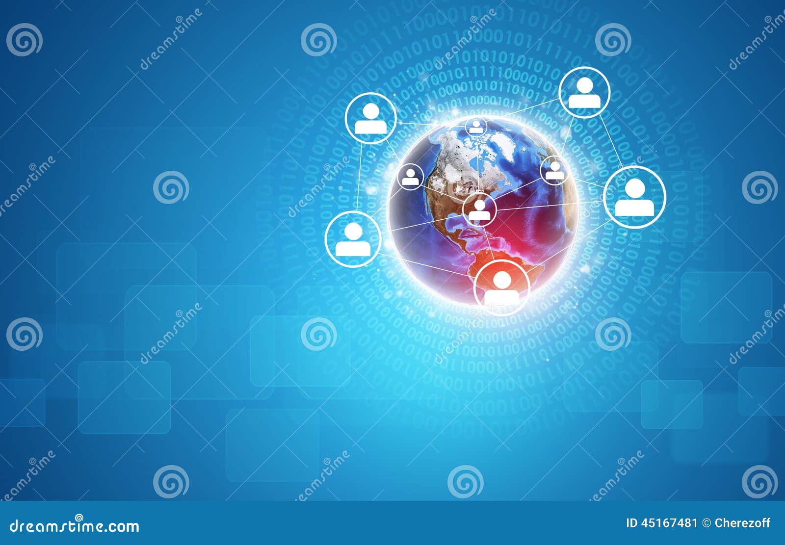 Earth With Figures And Graphs Royalty-Free Stock Photography ...