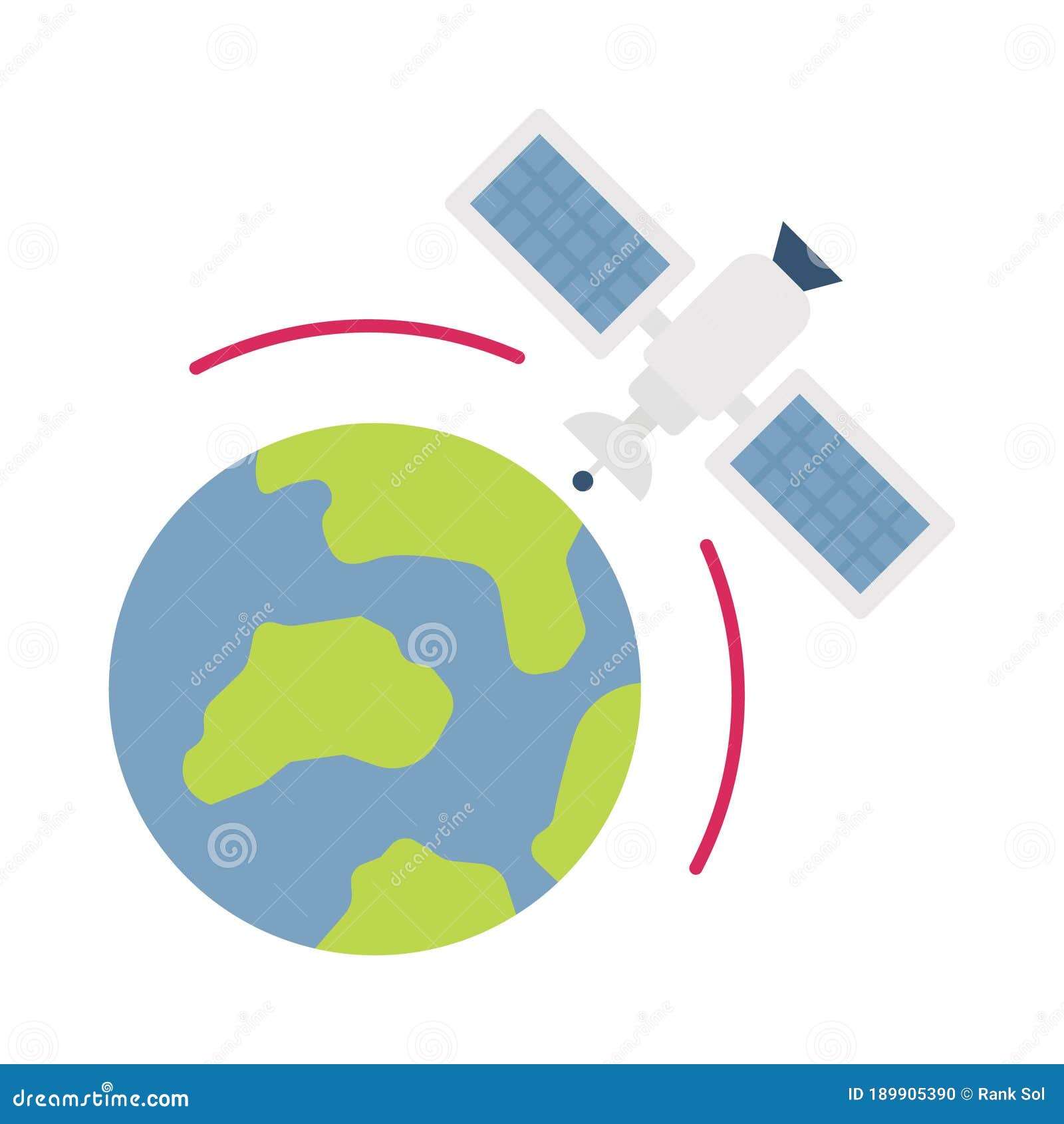 Earth Flat Vector Icon Which Can Easily Modify or Edit Stock Vector ...