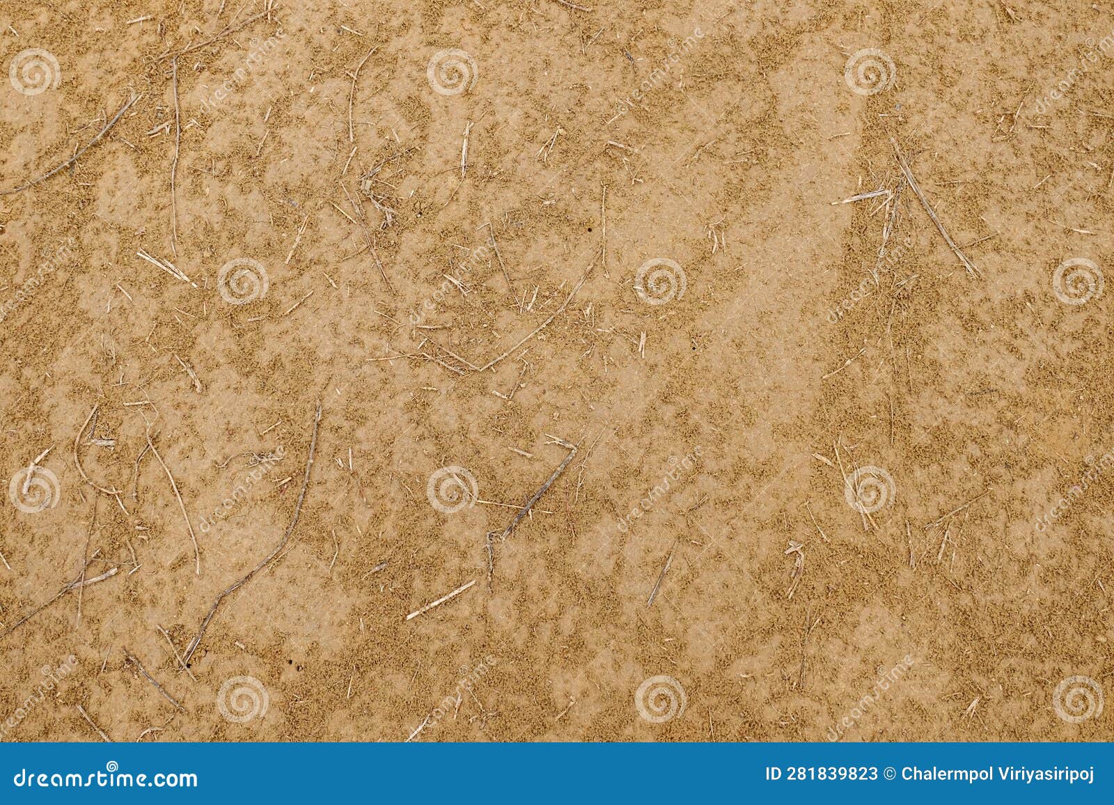 Earth floor texture stock image. Image of plaster, brown - 281839823