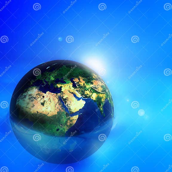 Earth flow stock image. Image of glass, earth, science - 6057975