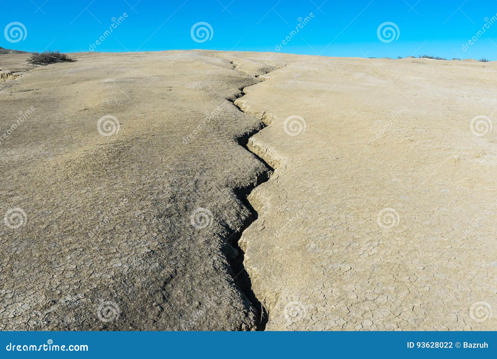 Earth fracture stock photo. Image of failure, damage - 93628022