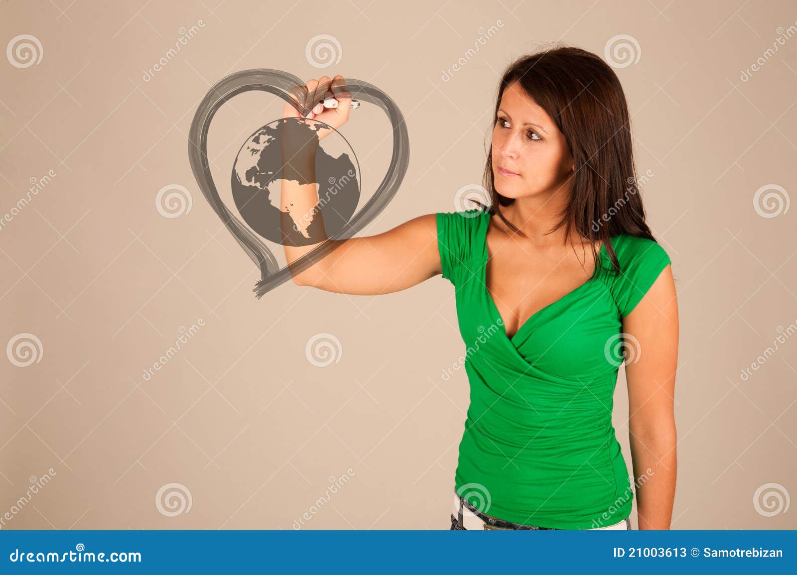 Earth friendly sign stock image. Image of isolated, commercial - 21003613