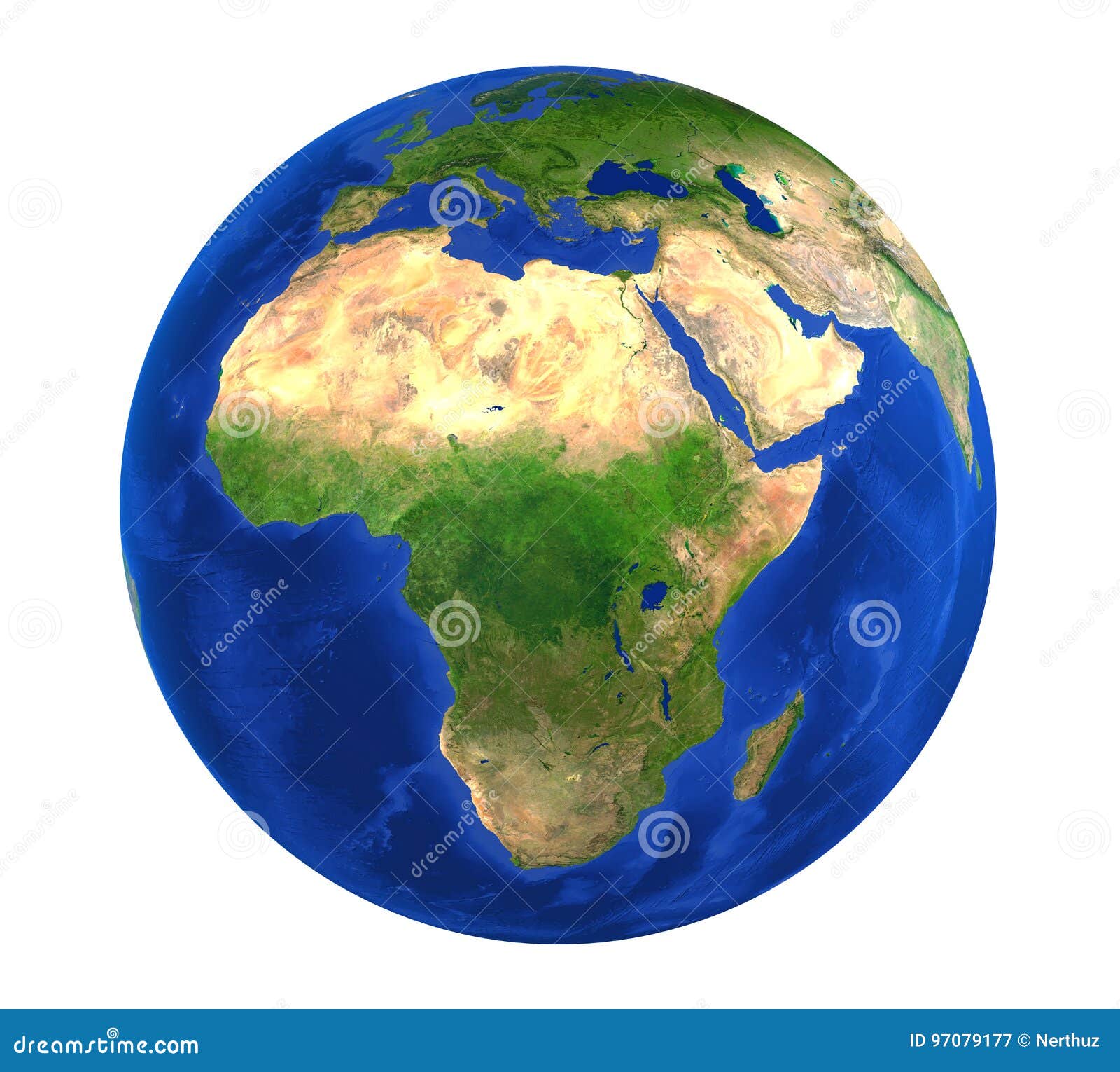 Africa Globe Map Cartoon Vector | CartoonDealer.com #12433815