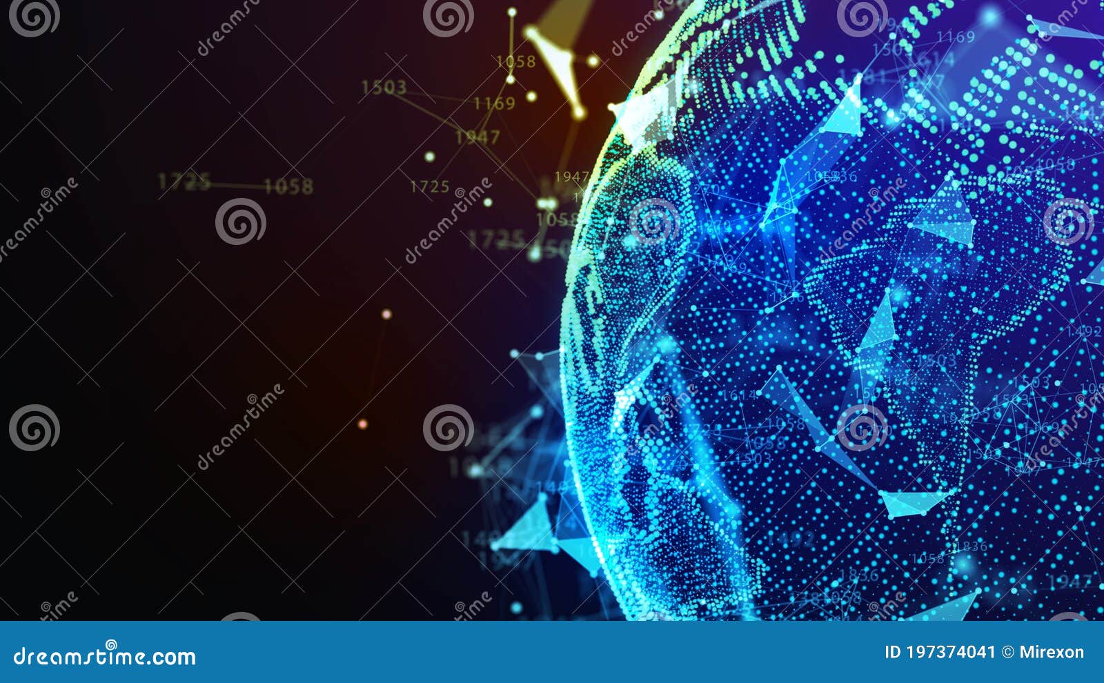 Earth Globe. Background with Light Effect. Global International ...