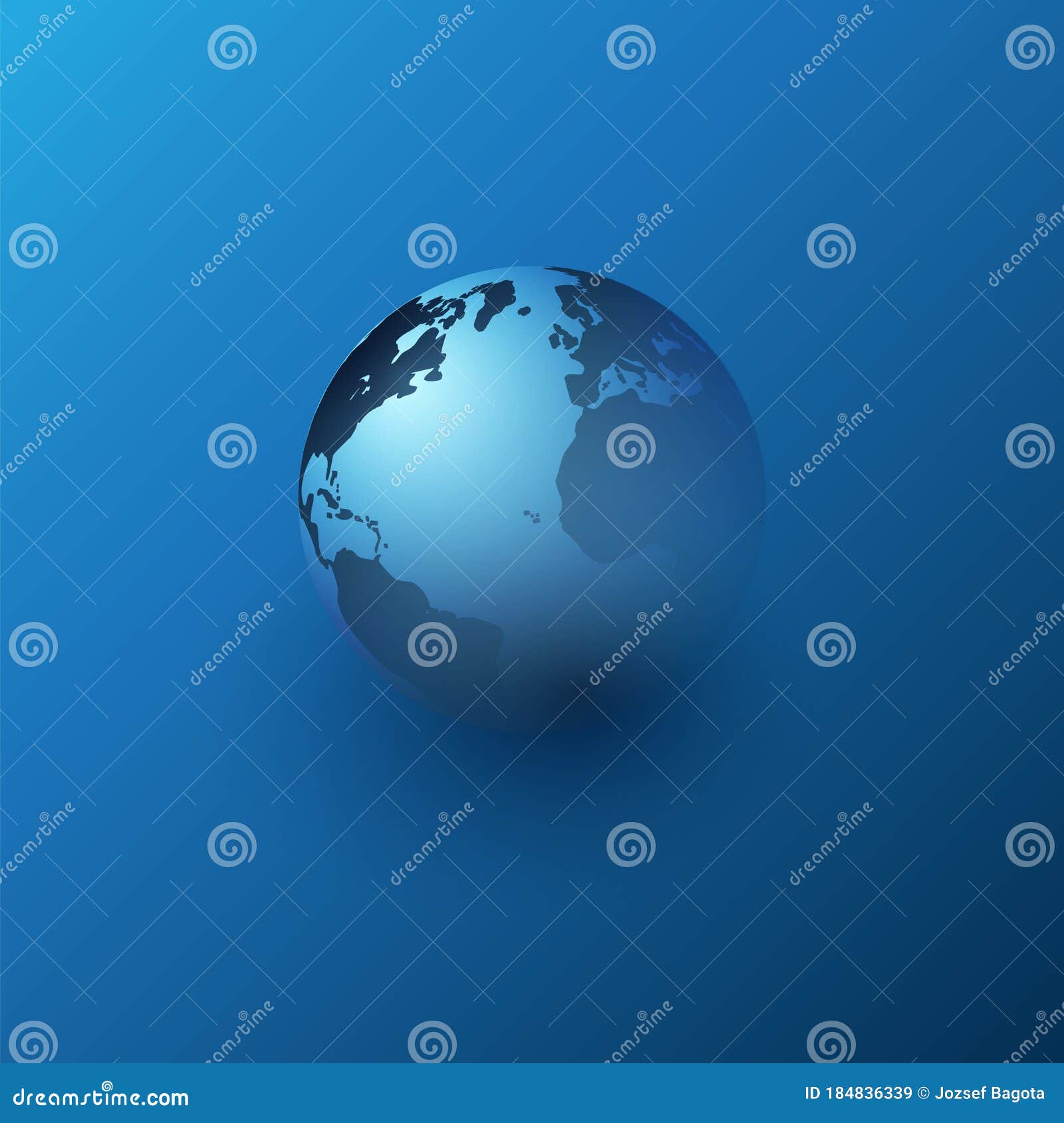 Earth Globe Design - Global Business, Technology, Globalisation Concept ...