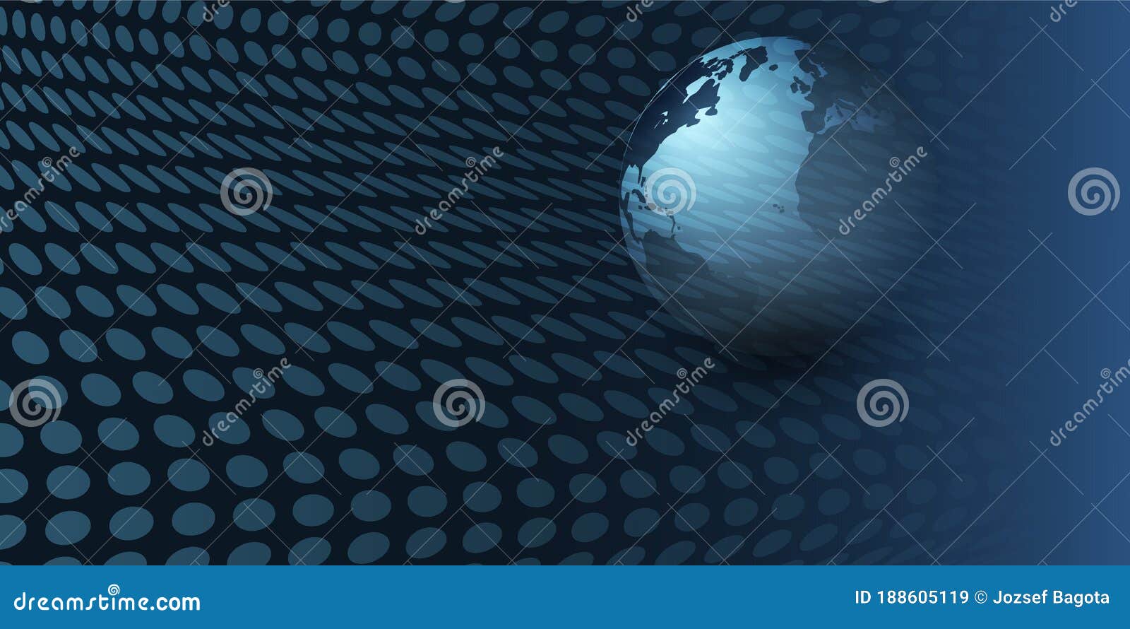 Earth Globe Design - Global Business, Technology, Globalisation Concept ...