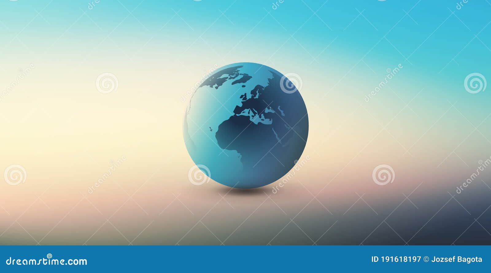 Earth Globe Design - Global Business, Technology, Globalisation Concept ...