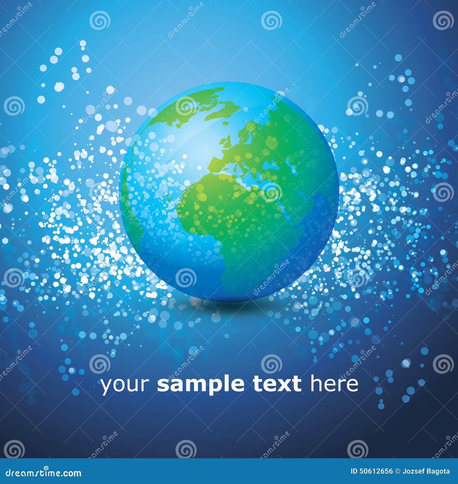 Earth Globe Design Vector stock vector. Illustration of bright - 50612656