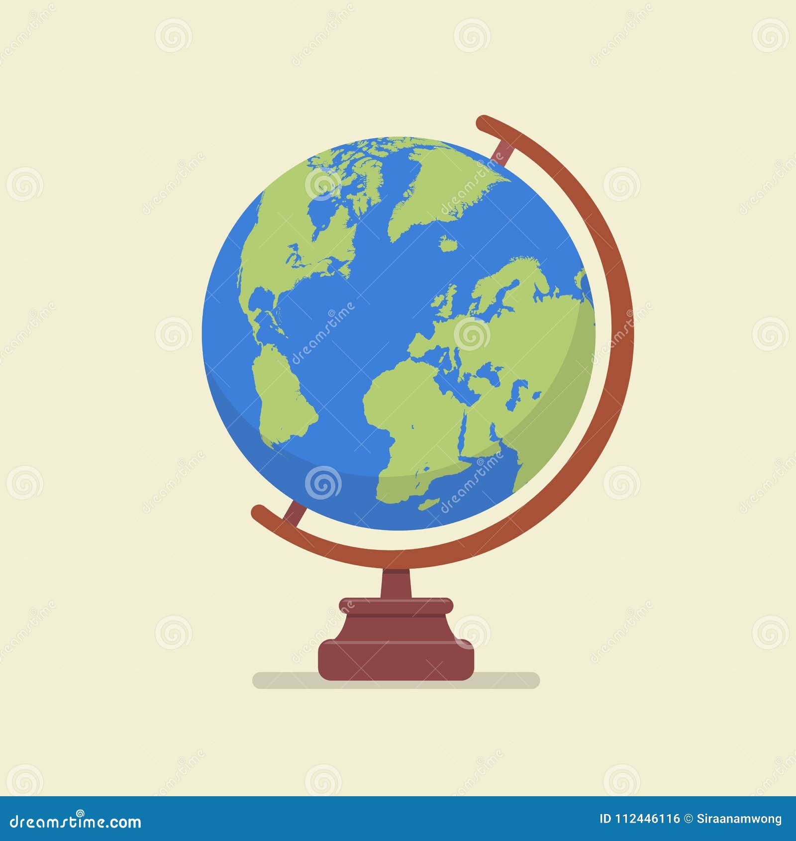 Globe 3D Model Of The Earth Or Planet, Model Of The Celestial Sphere ...