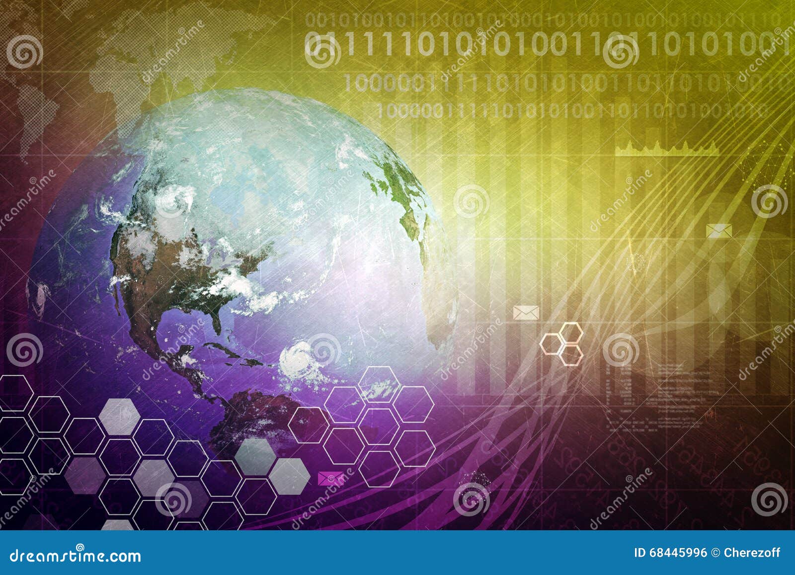 Earth globe with numbers stock photo. Image of sign, number - 68445996