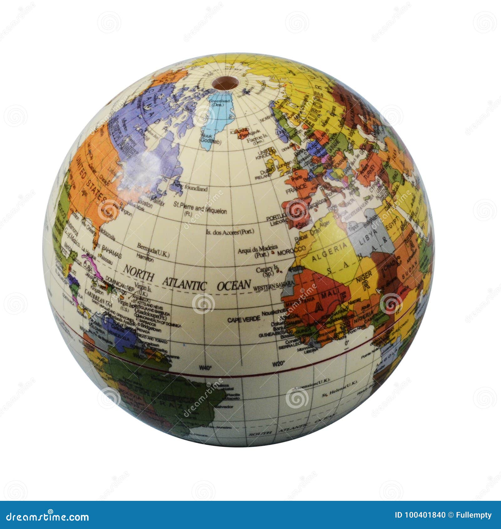 Earth globe stock photo. Image of globe, countries, sphere - 100401840