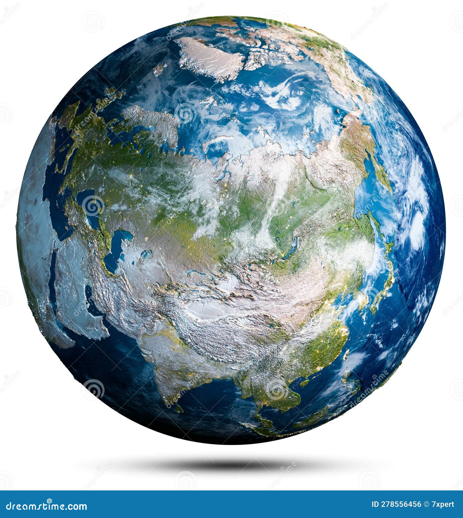 Earth globe world map stock illustration. Illustration of technology ...