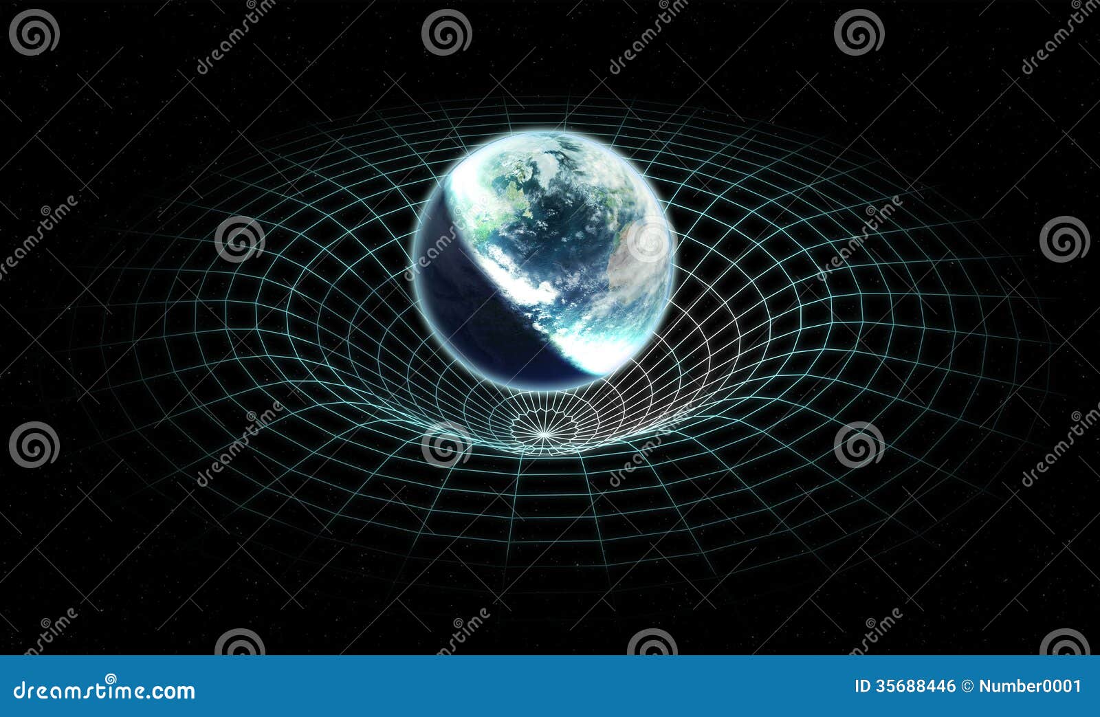 Earth stock illustration. Illustration of theory, newton - 35688446