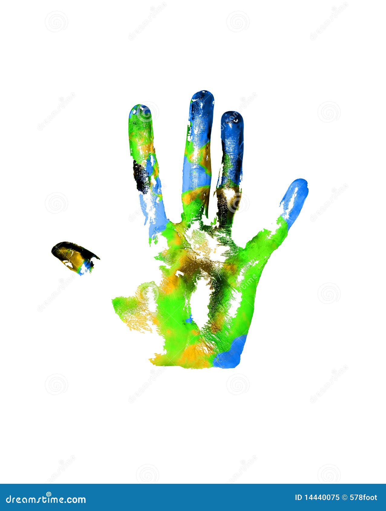 Earth handprints stock image. Image of hand, communications - 14440075