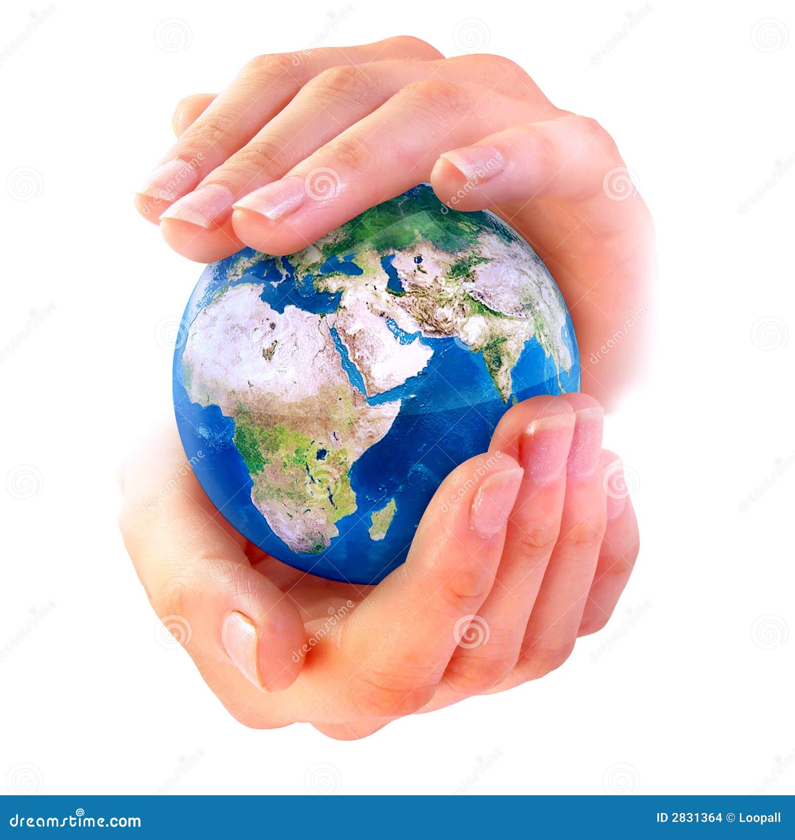 Earth in hands stock photo. Image of love, fresh, idea - 2831364