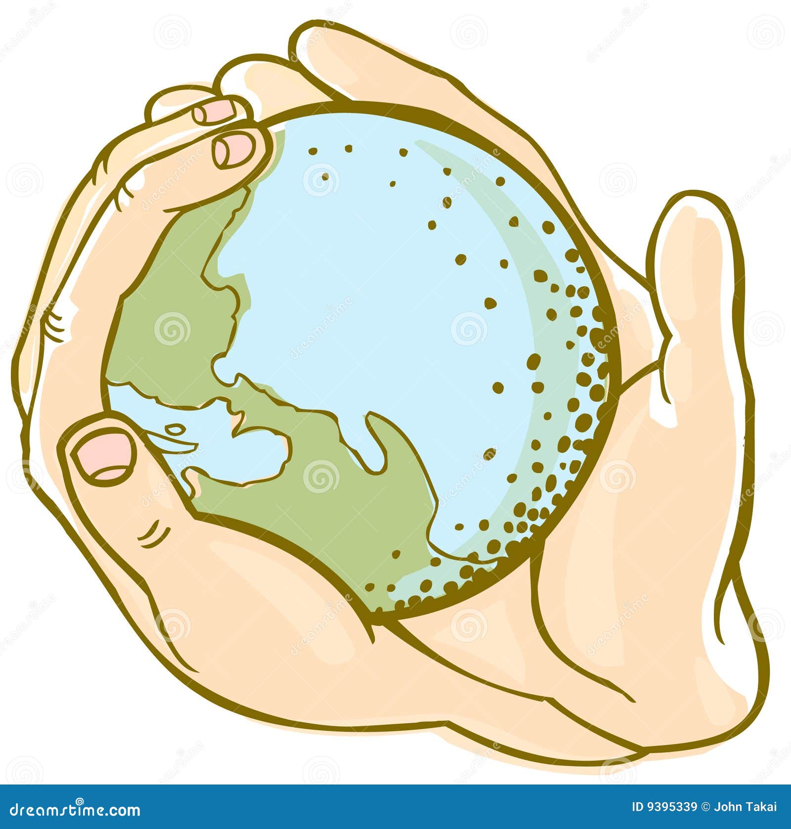 Hands Deep And Wide Clipart