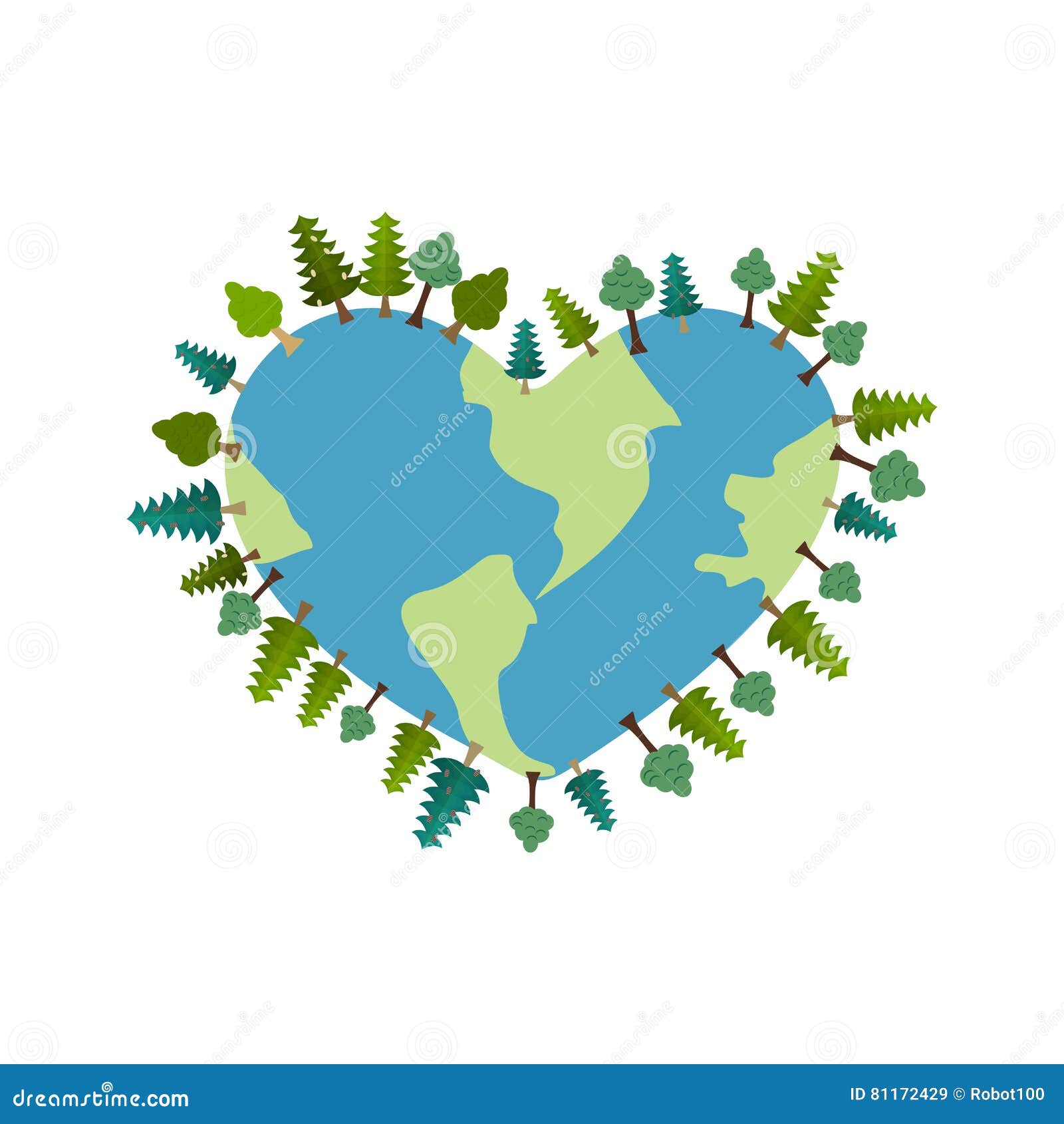 Love Planet Tagline Sticker Cartoon Vector Illustration | CartoonDealer ...