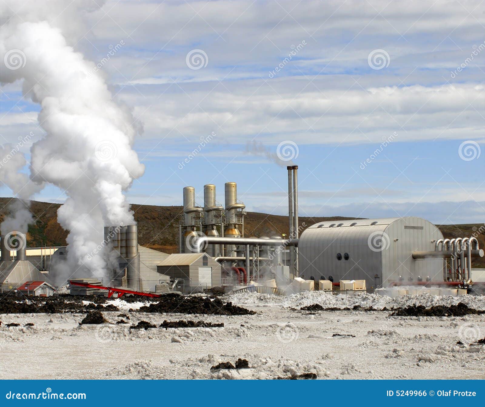 Heat Power Plant Stock Image | CartoonDealer.com #13375051