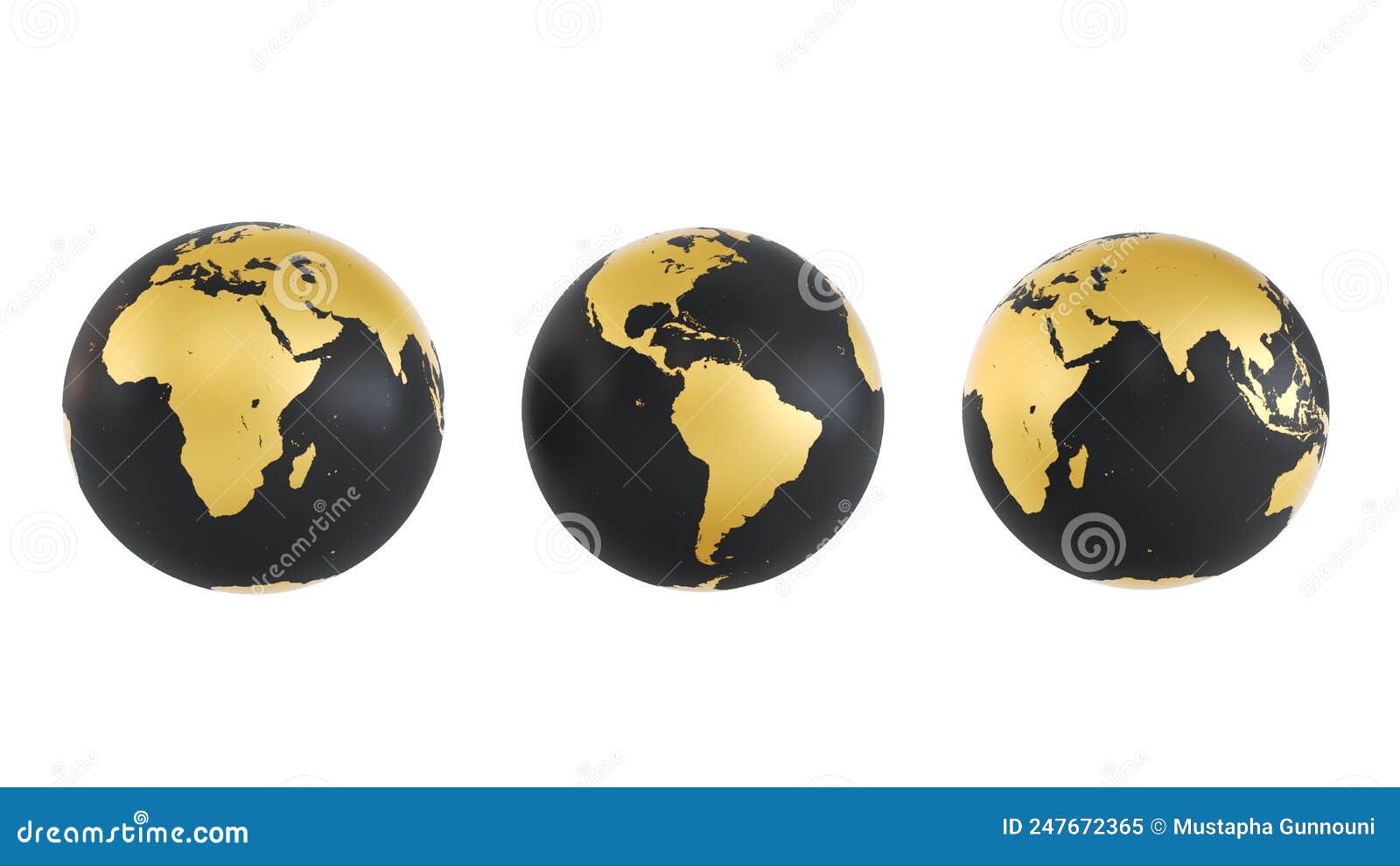 Earth Hemispheres with Continents. Elements of this Image Furnished by ...