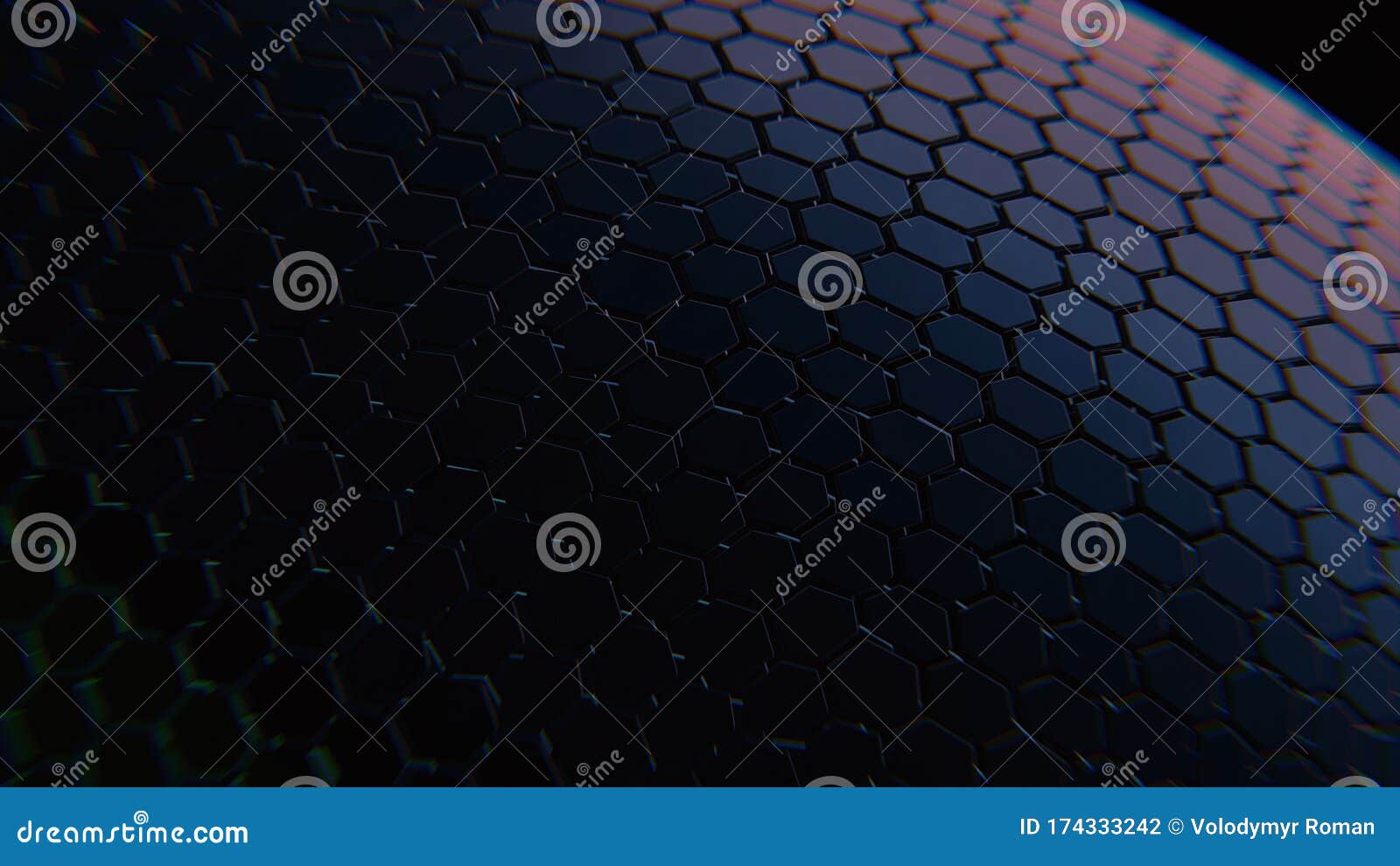 Earth Hexagon with Planets or Element, Stars and Galaxies or Hexagon in ...