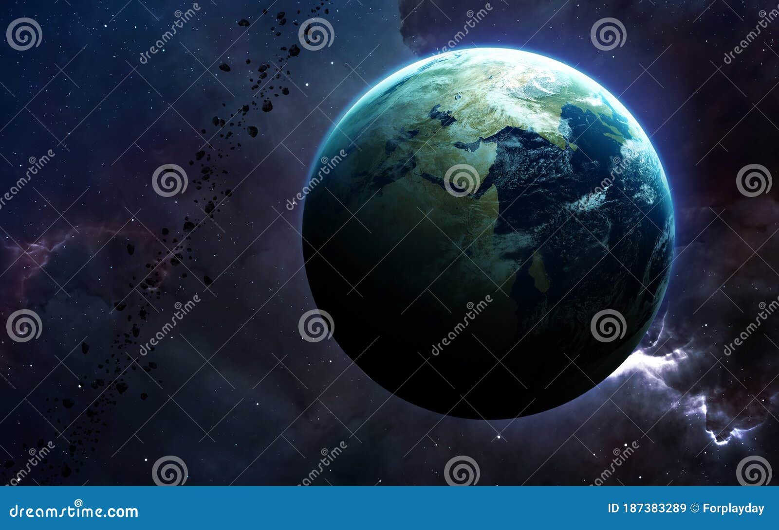 Earth - High resolution stock illustration. Illustration of ethereal ...