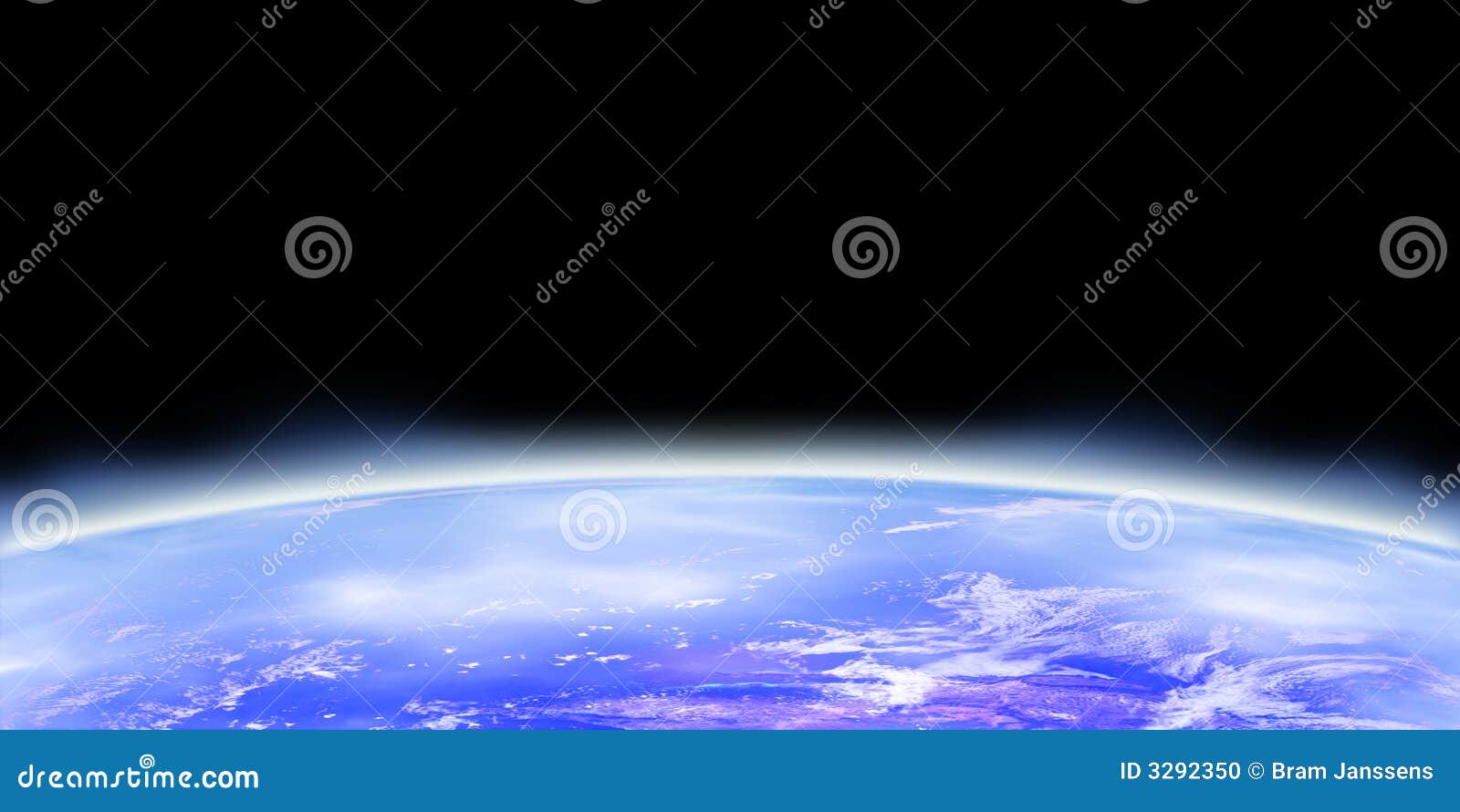 Earth horizon stock illustration. Illustration of cover - 3292350