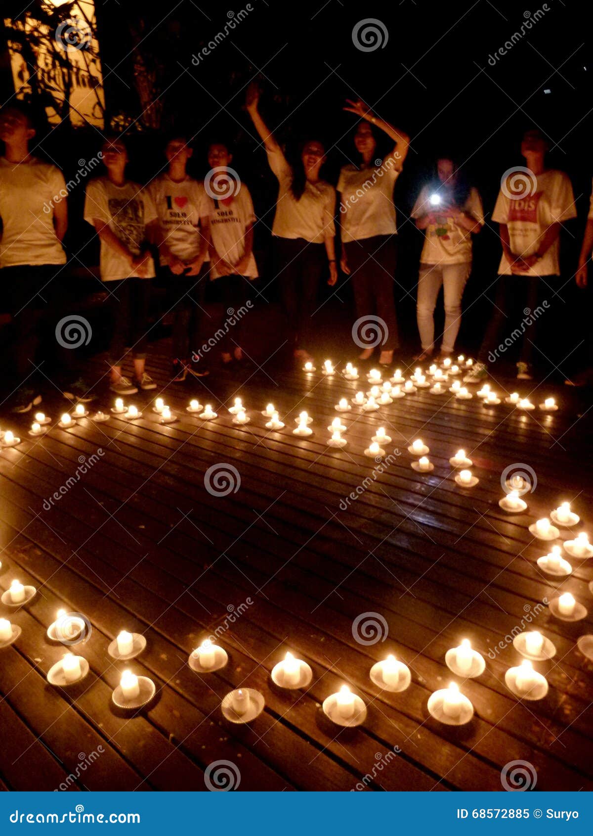 Earth hour editorial image. Image of city, candles, central - 68572885