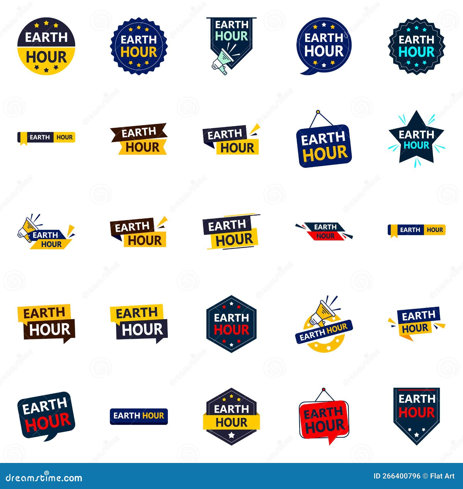Earth Hour 25 Versatile Vector Banners for All Your Green Marketing ...