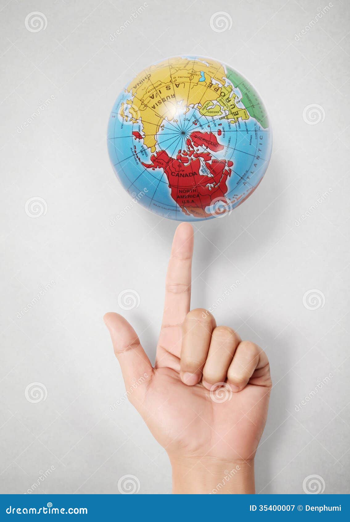 Earth in human hand stock image. Image of green, hope - 35400007