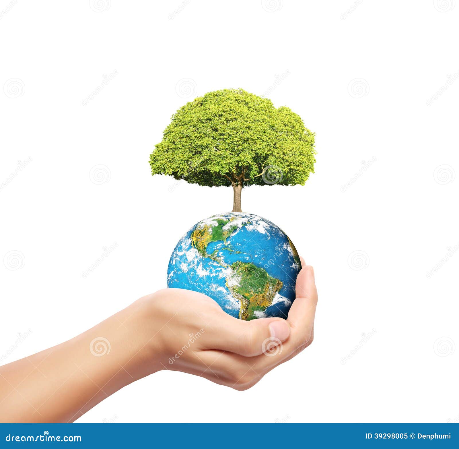 Earth in human the hand stock image. Image of environmental - 39298005