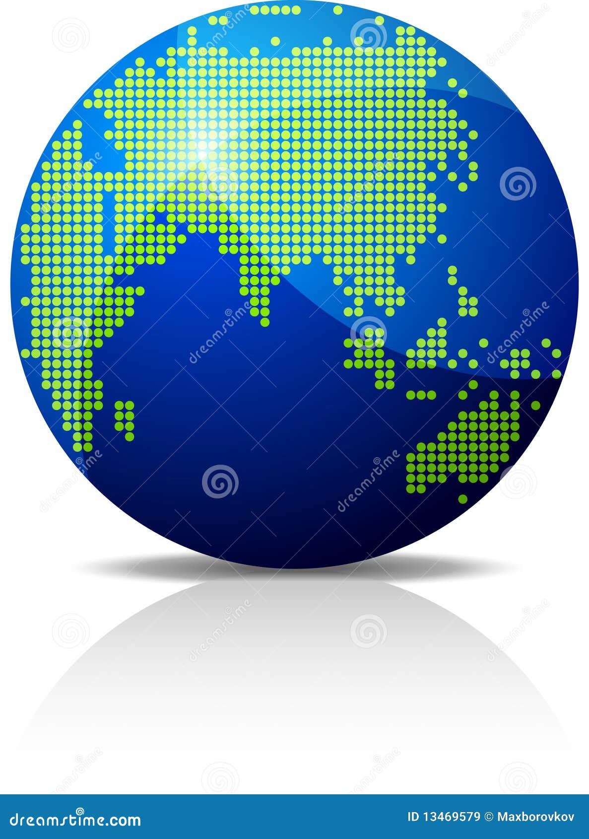 Earth icon. stock vector. Illustration of circles, australia - 13469579