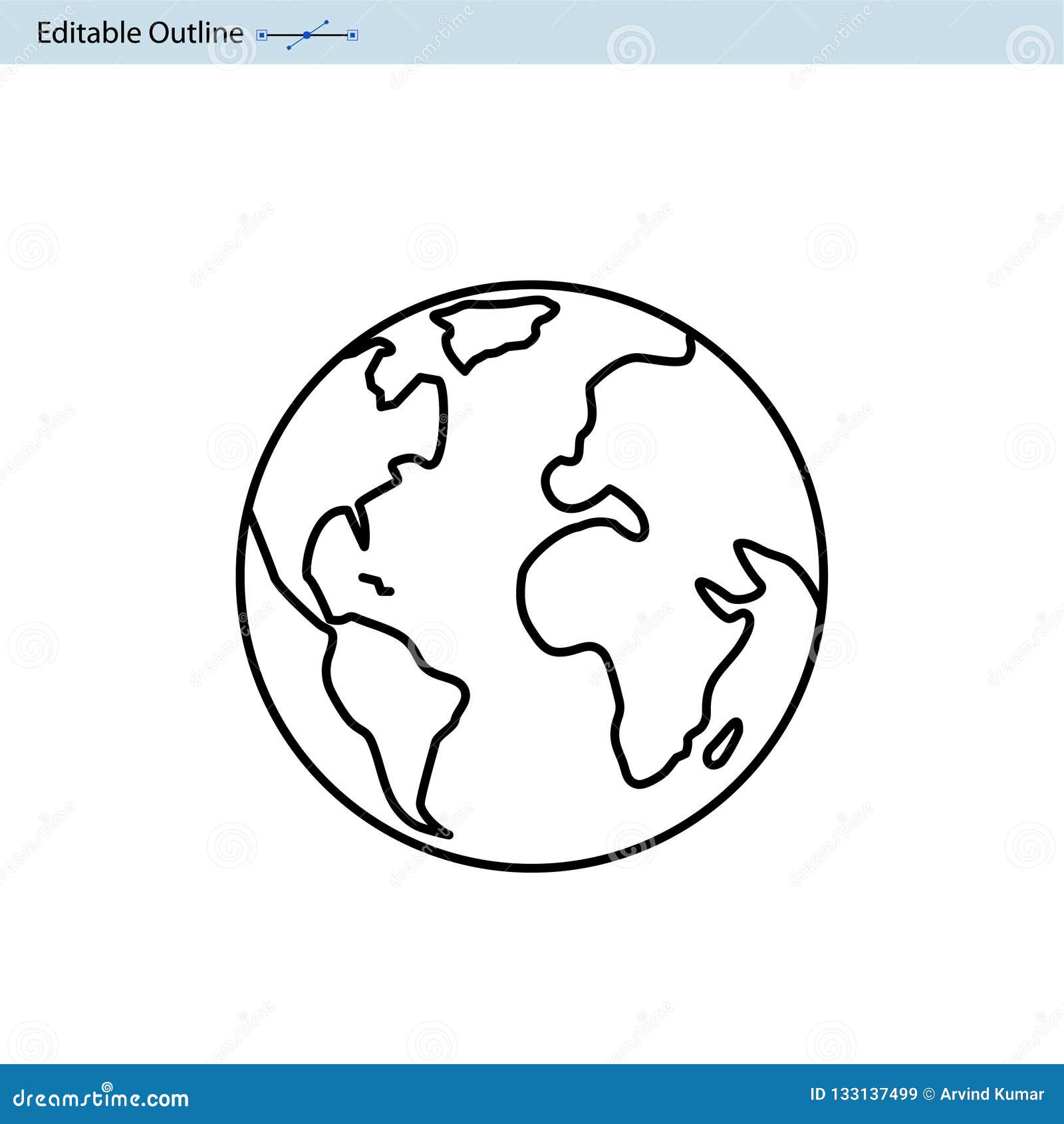 Earth Icon, World Icon, Globe Icon, Planet Stock Vector - Illustration ... Earth Icon, World Icon, Globe Icon, Planet Stock Vector - Illustration ...