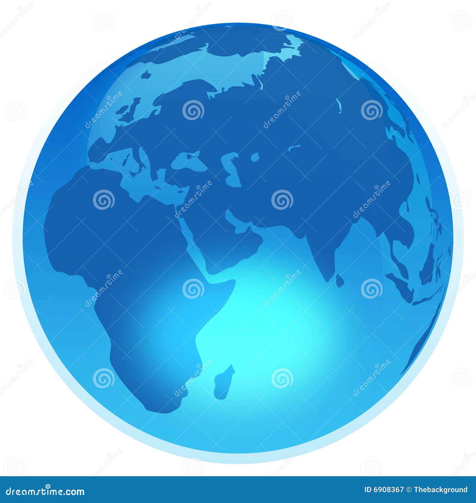 Earth isolated stock illustration. Illustration of world - 6908367