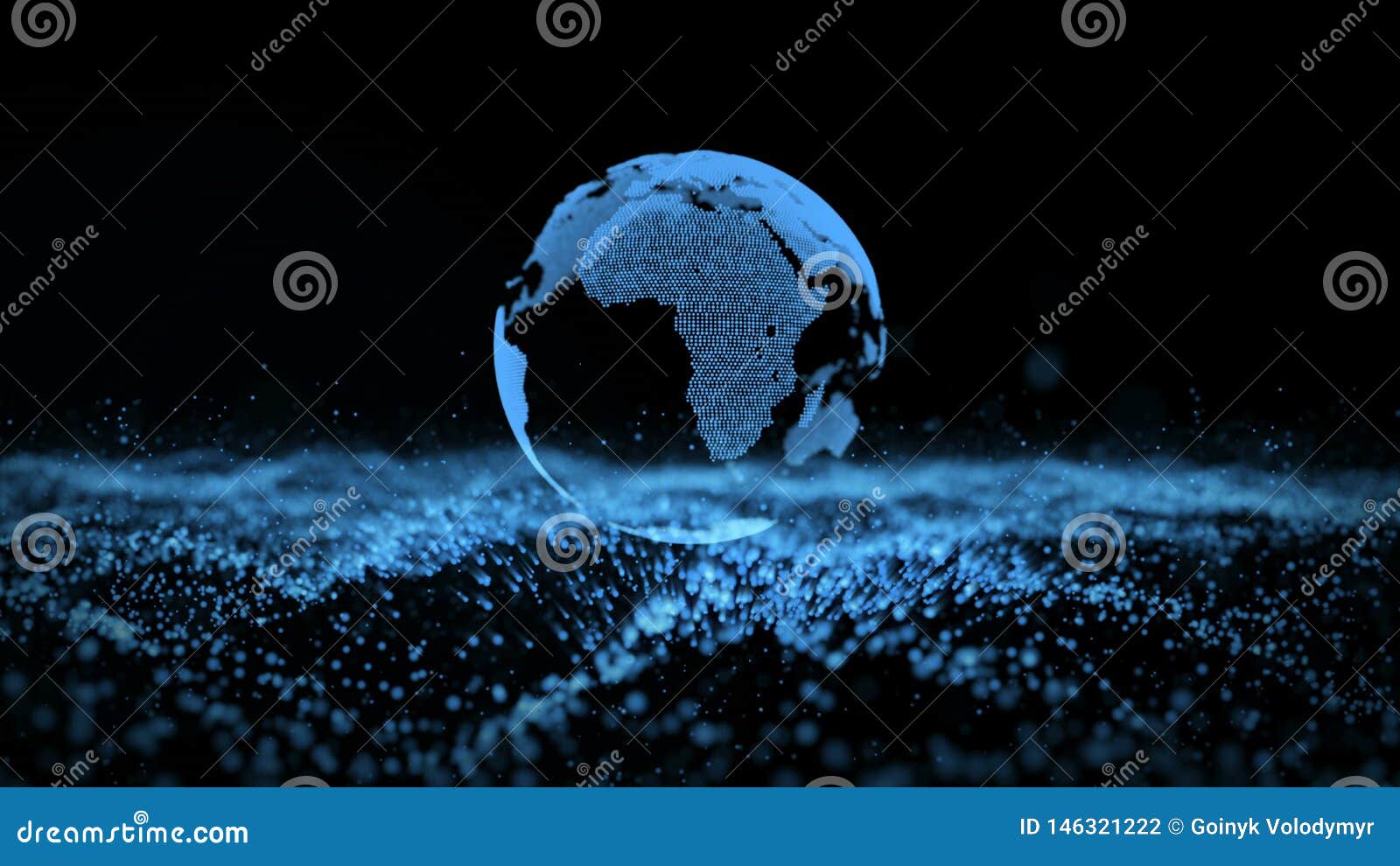 Earth Landscape Particles Business Background Stock Illustration ... Earth Landscape Particles Business Background Stock Illustration ...