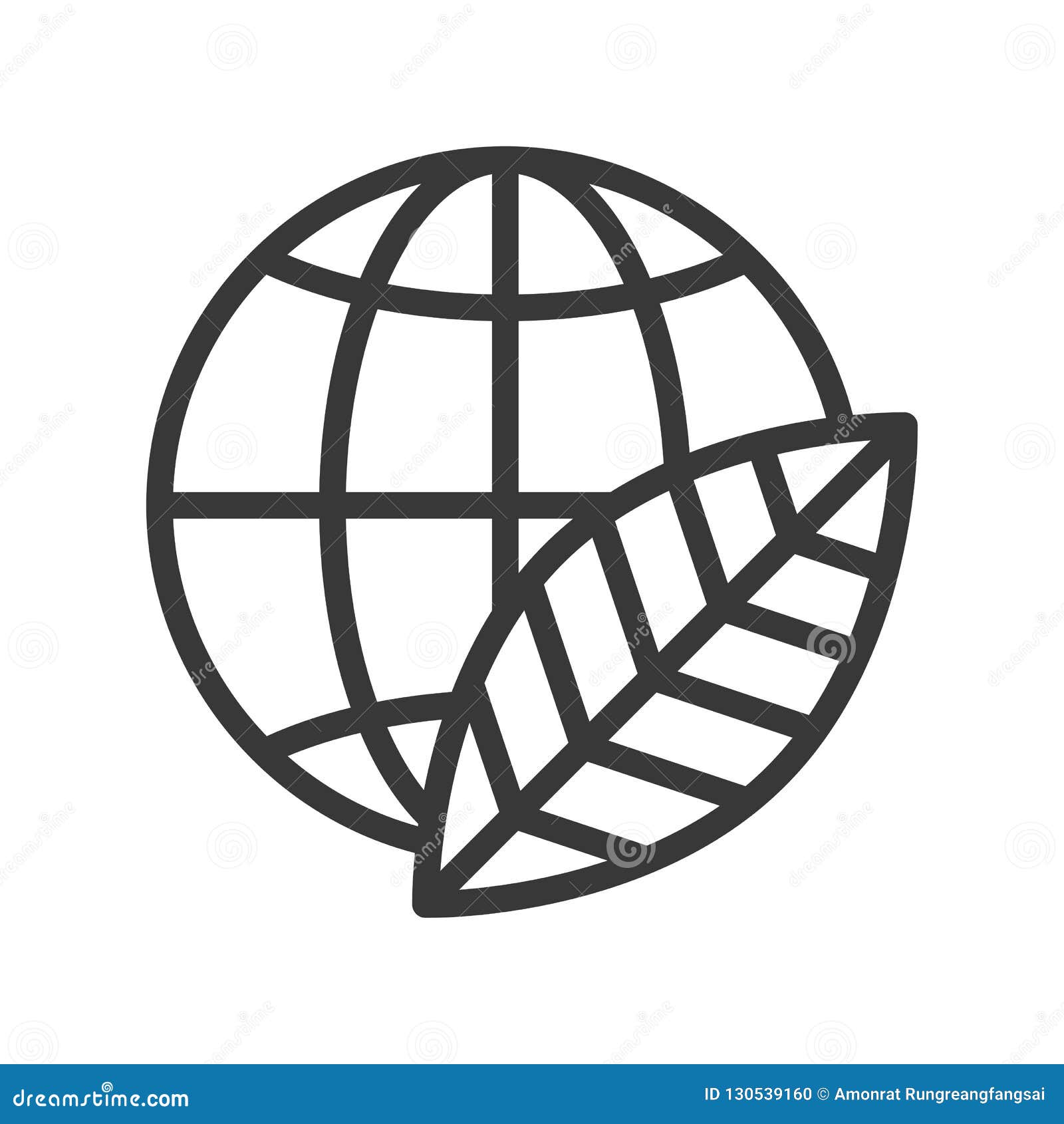 Earth and Leaf Vector Icon, Ecology Concept Stock Vector - Illustration ...