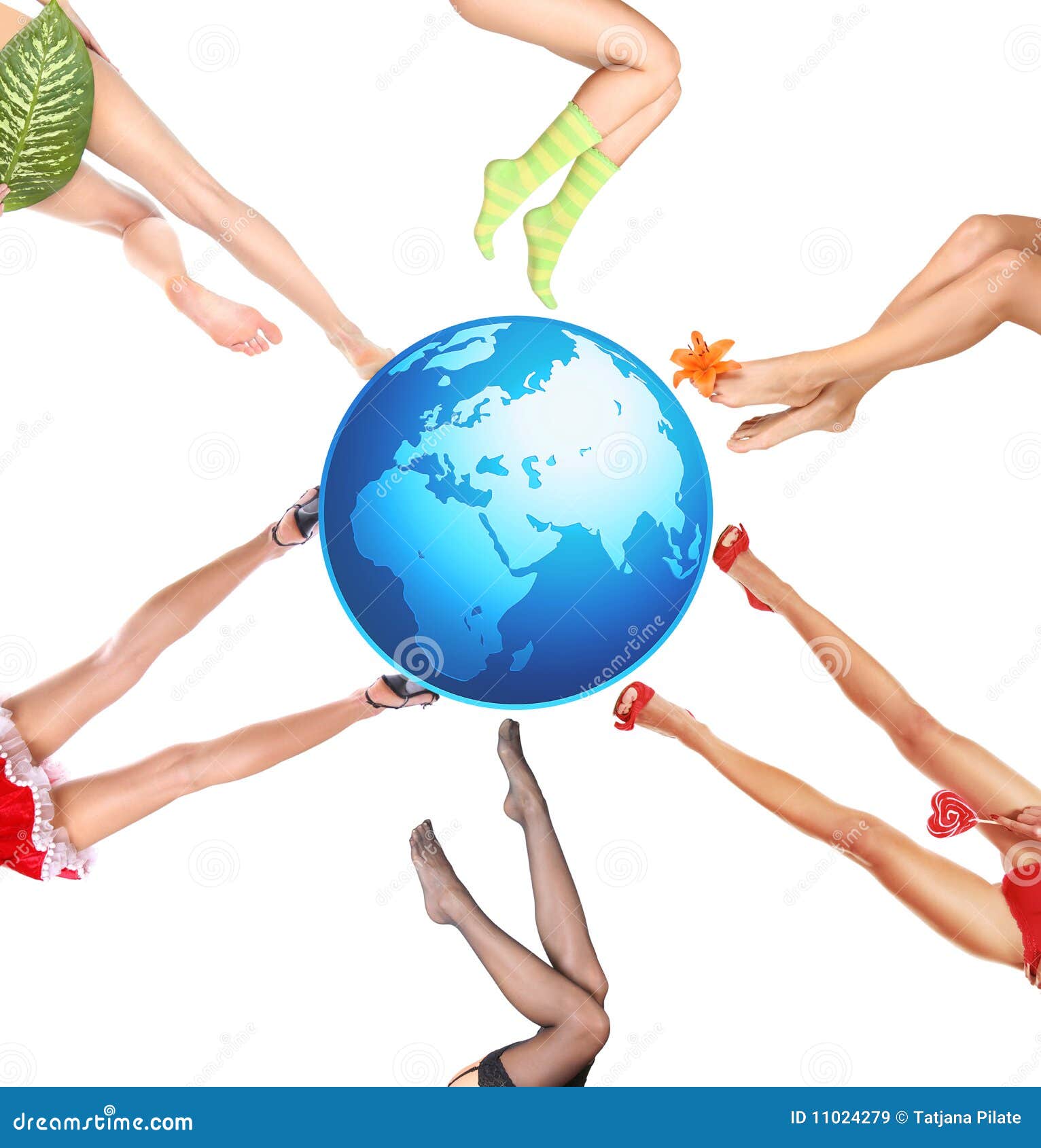 Earth and legs stock image. Image of beautiful, fetishes - 11024279