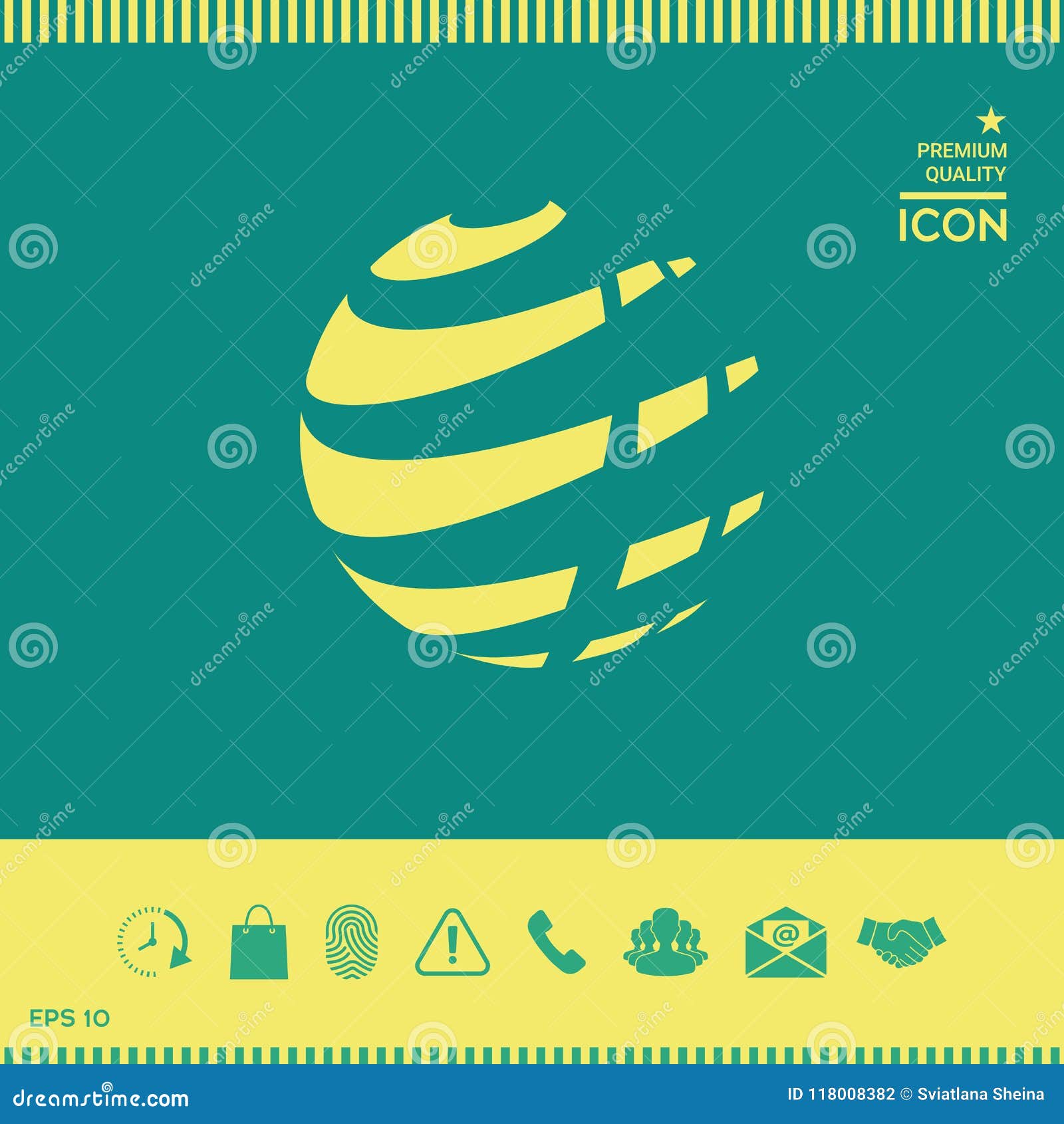 Earth logo design symbol stock vector. Illustration of round - 118008382