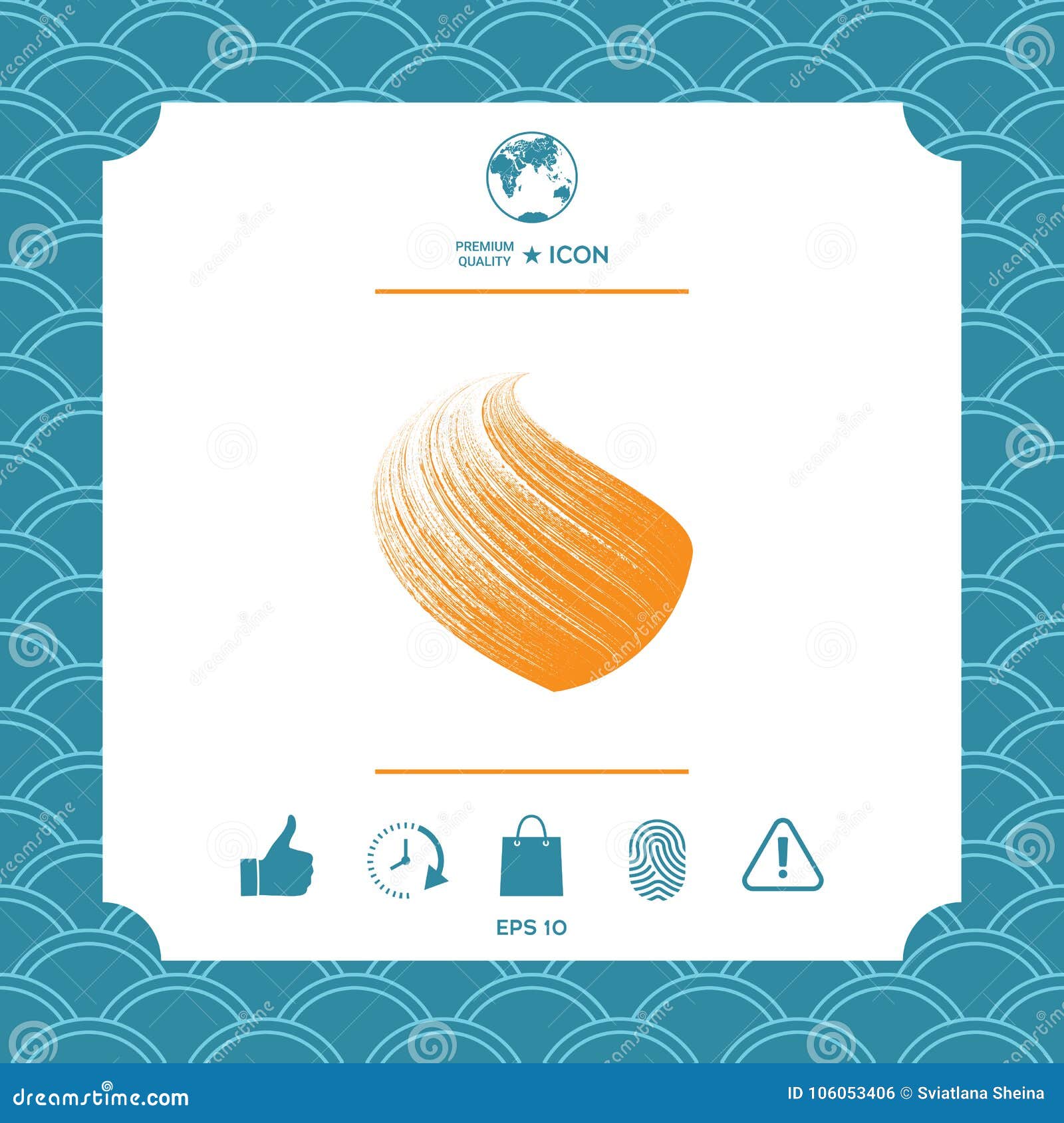 Earth Logo Design with Texture Stock Vector - Illustration of element ...