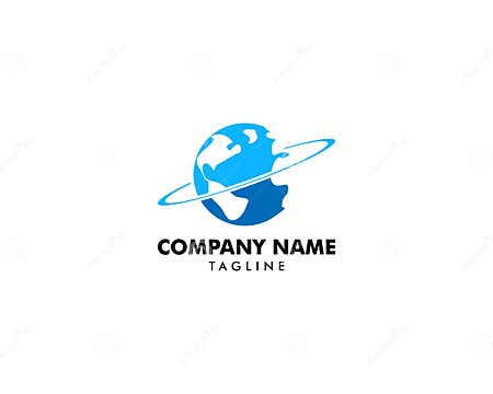 Earth logo template stock vector. Illustration of globe - 143429355