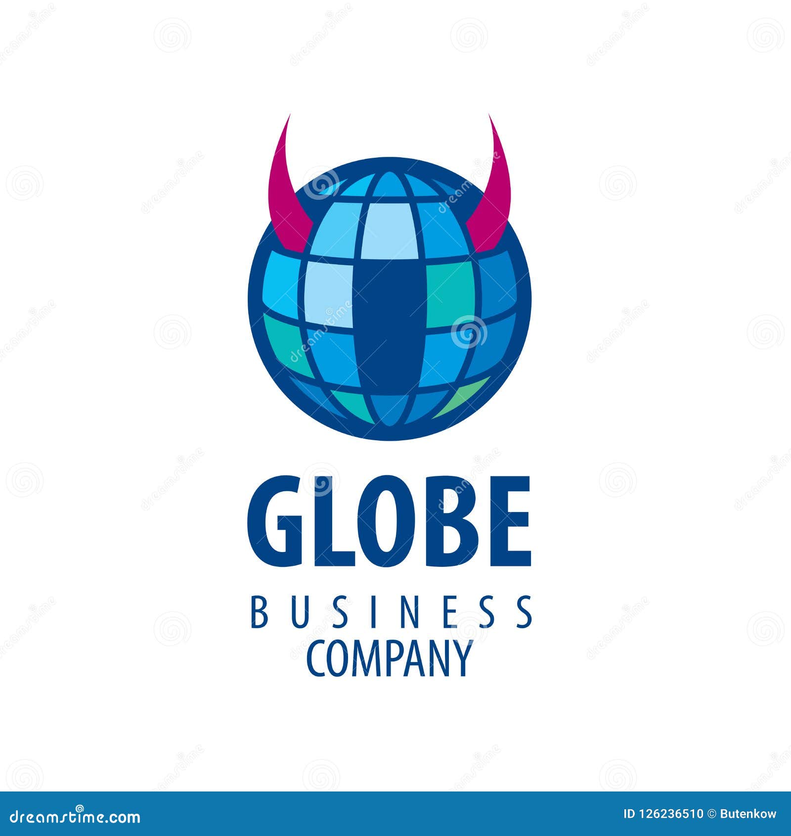 Earth Logo Template. Globe Sign Stock Vector - Illustration of company ...