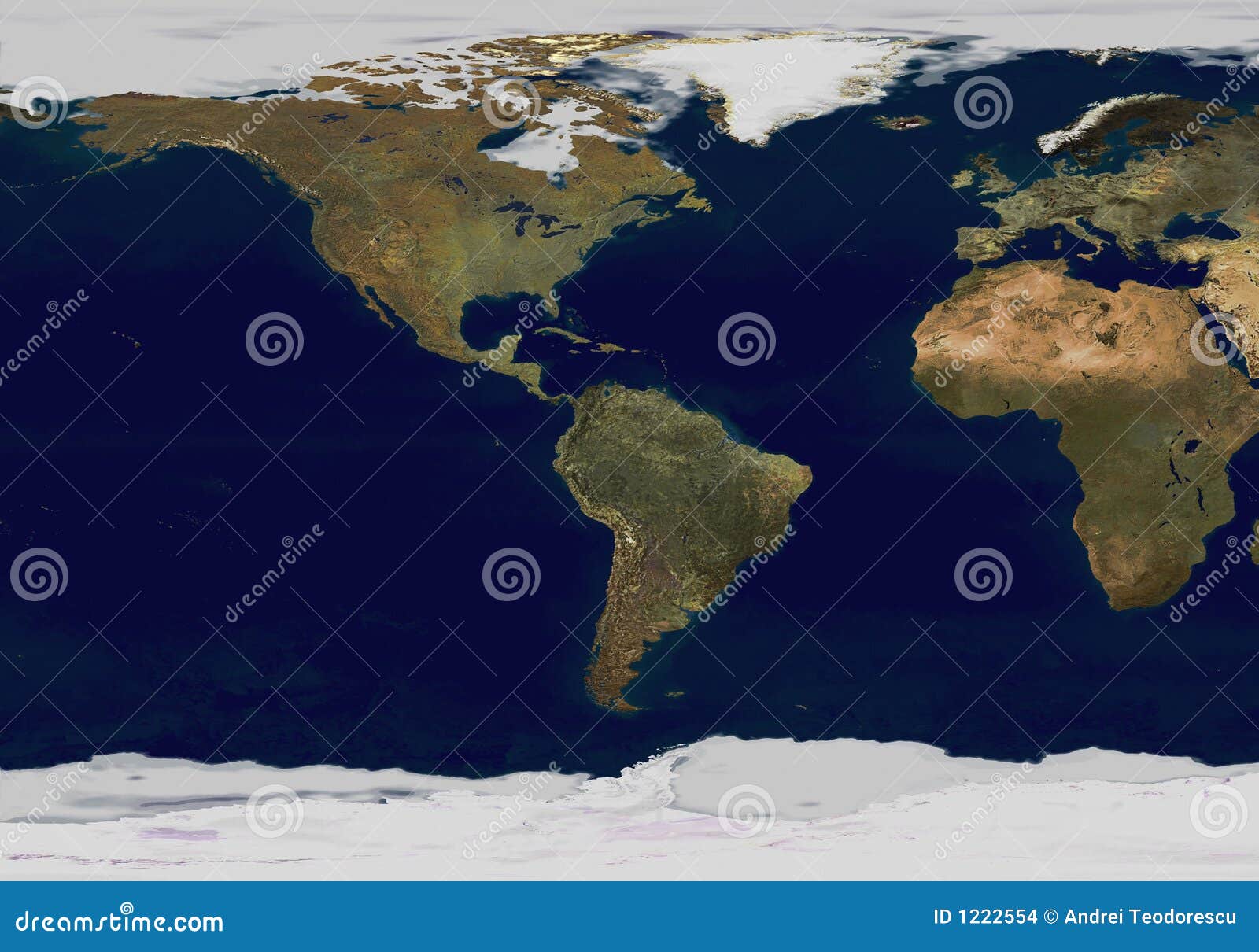 Earth map stock illustration. Illustration of colours - 1222554
