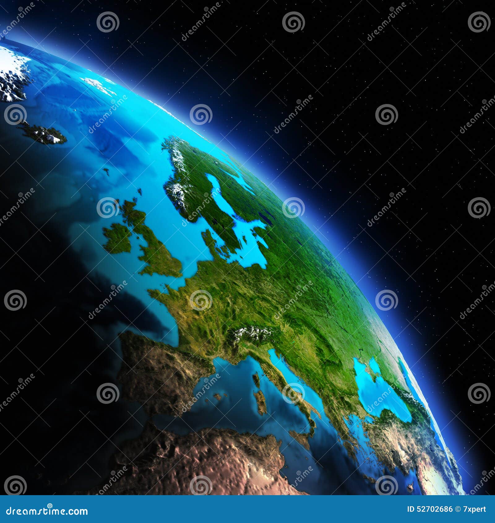 Earth map stock illustration. Illustration of landscape - 52702686