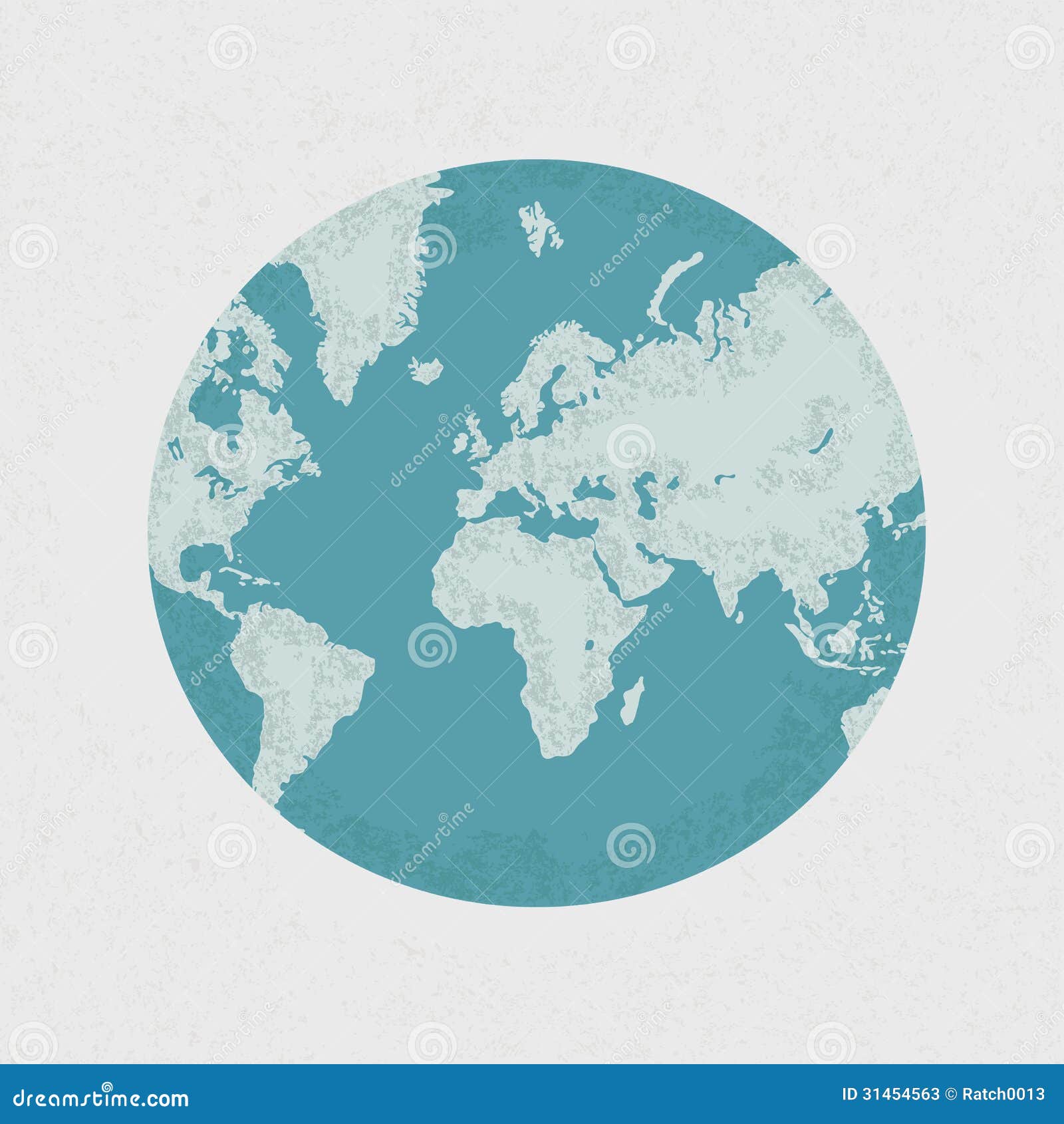 Earth map stock vector. Illustration of atlas, international - 31454563