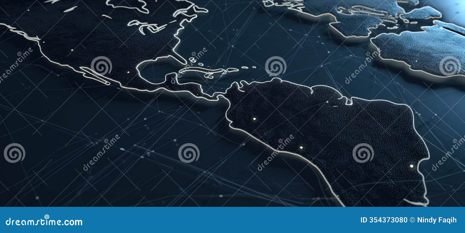 Earth Map Network Background, World, Continent, Stock Illustration ...