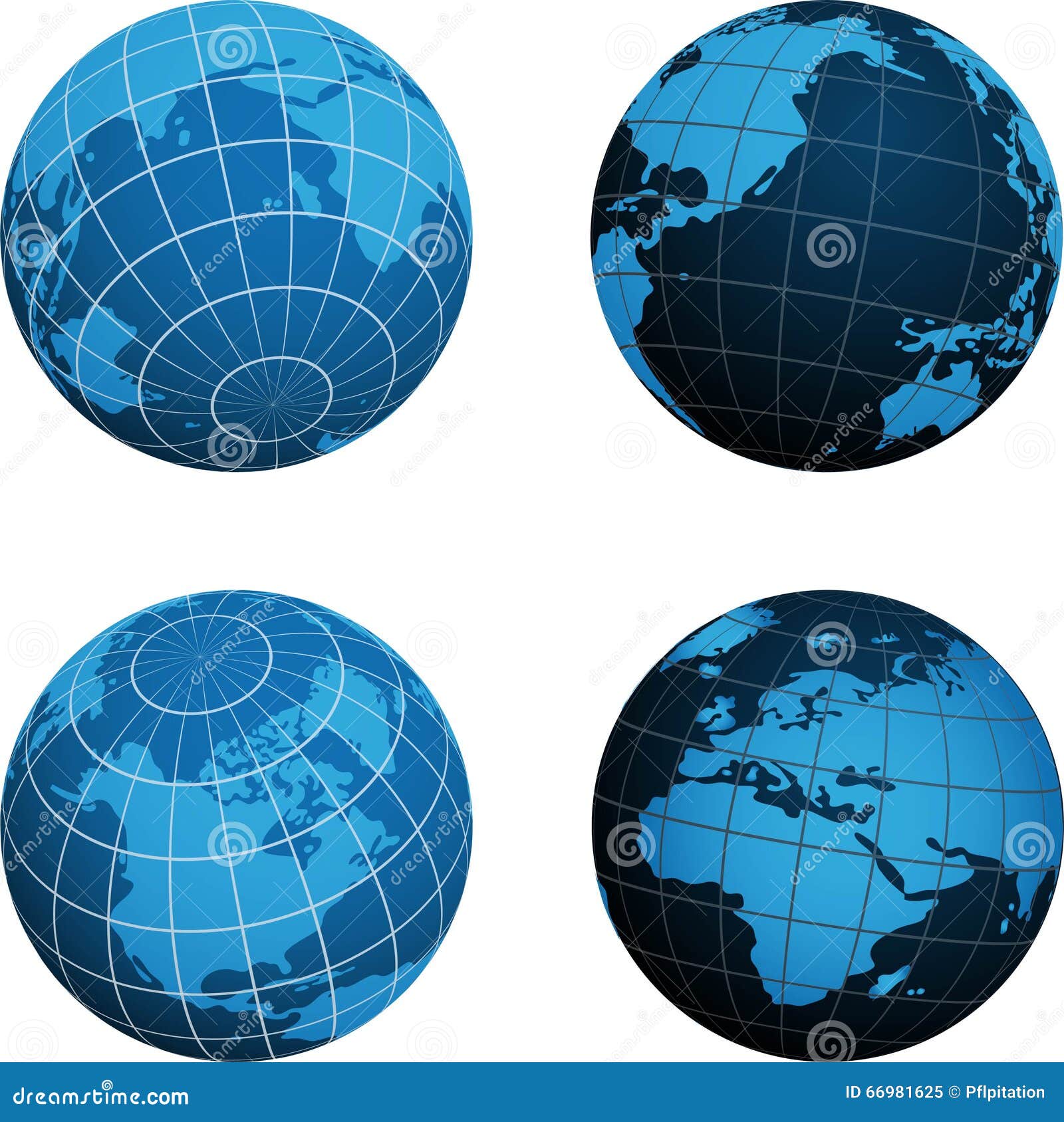 Earth map scheme stock vector. Illustration of eps10 - 66981625